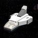 LEGO MOC Micro Ghost Millennium Falcon by JKBrickworks | Rebrickable ...