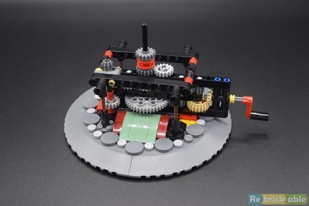 MOC Review: MOC-4477 - Earth, Moon and Sun Orrery | Rebrickable - Build ...
