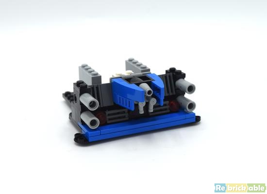 MOC Review: MOC-78824 - Blue Falcon (F-Zero) | Rebrickable - Build with ...