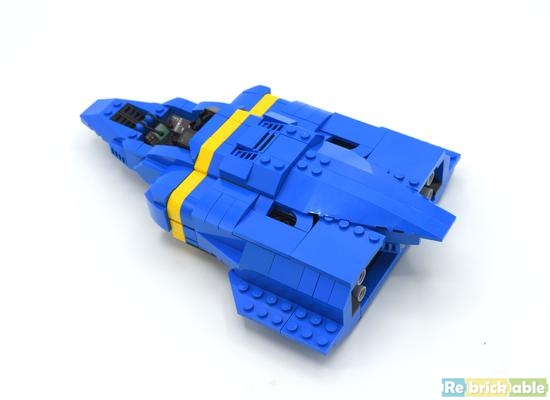 MOC Review: MOC-78824 - Blue Falcon (F-Zero) | Rebrickable - Build with ...