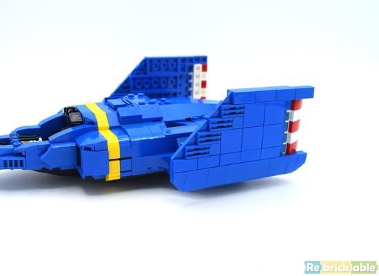 MOC Review: MOC-78824 - Blue Falcon (F-Zero) | Rebrickable - Build with ...