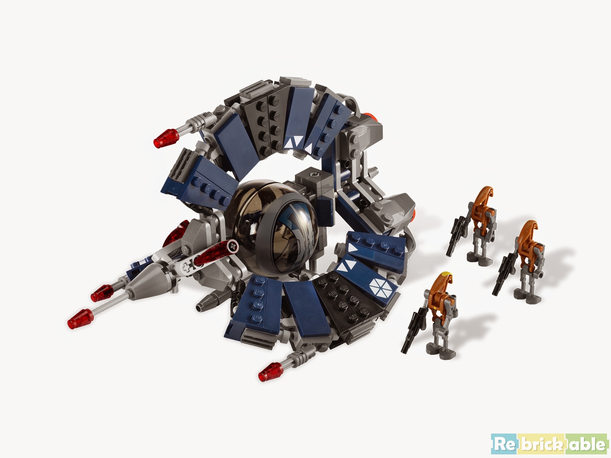 Classic Review: 7283-1 - Ultimate Space Battle | Rebrickable - Build ...