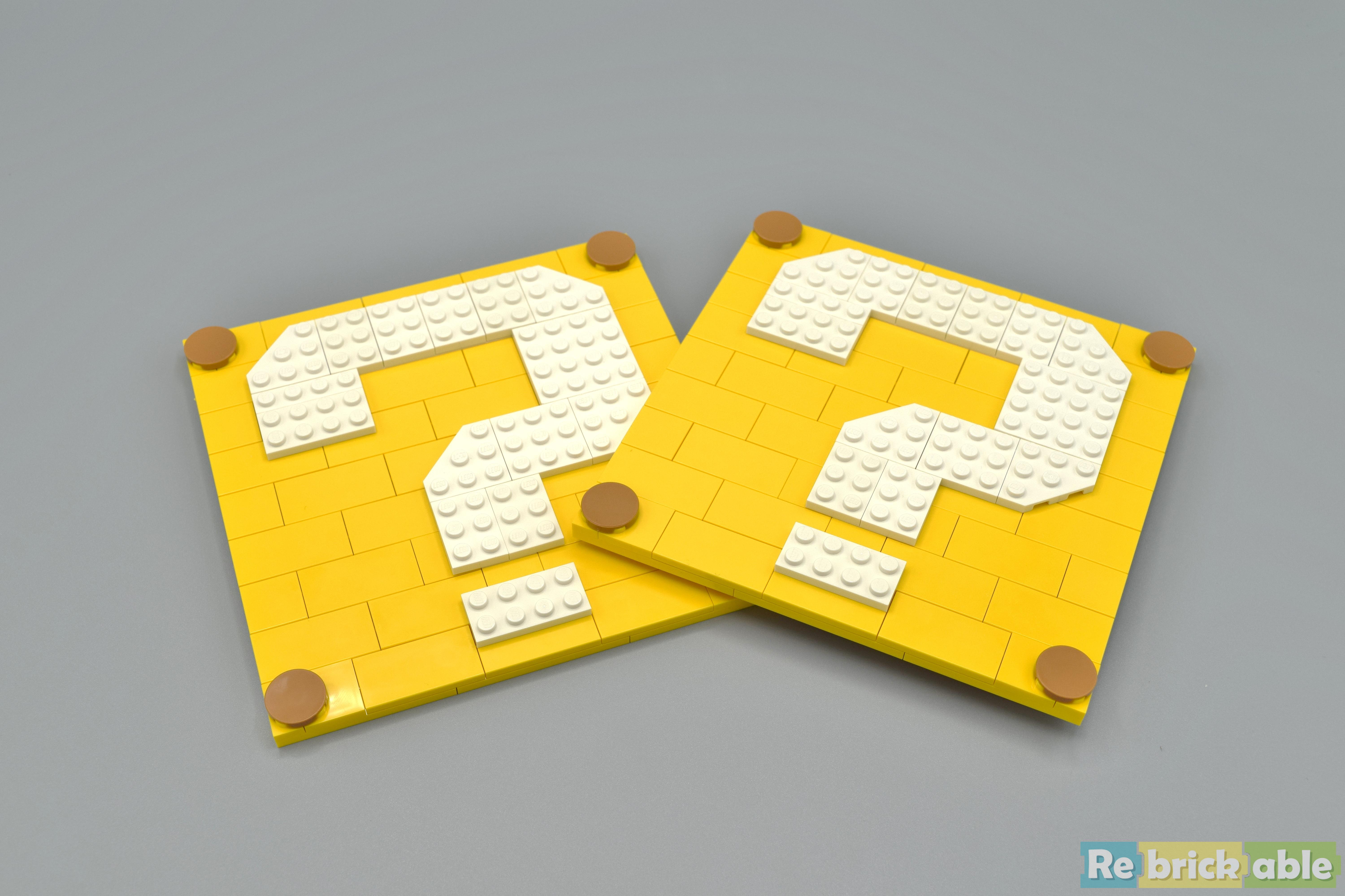 Review: 71395-1 - Super Mario 64: ? Block | Rebrickable - Build with LEGO