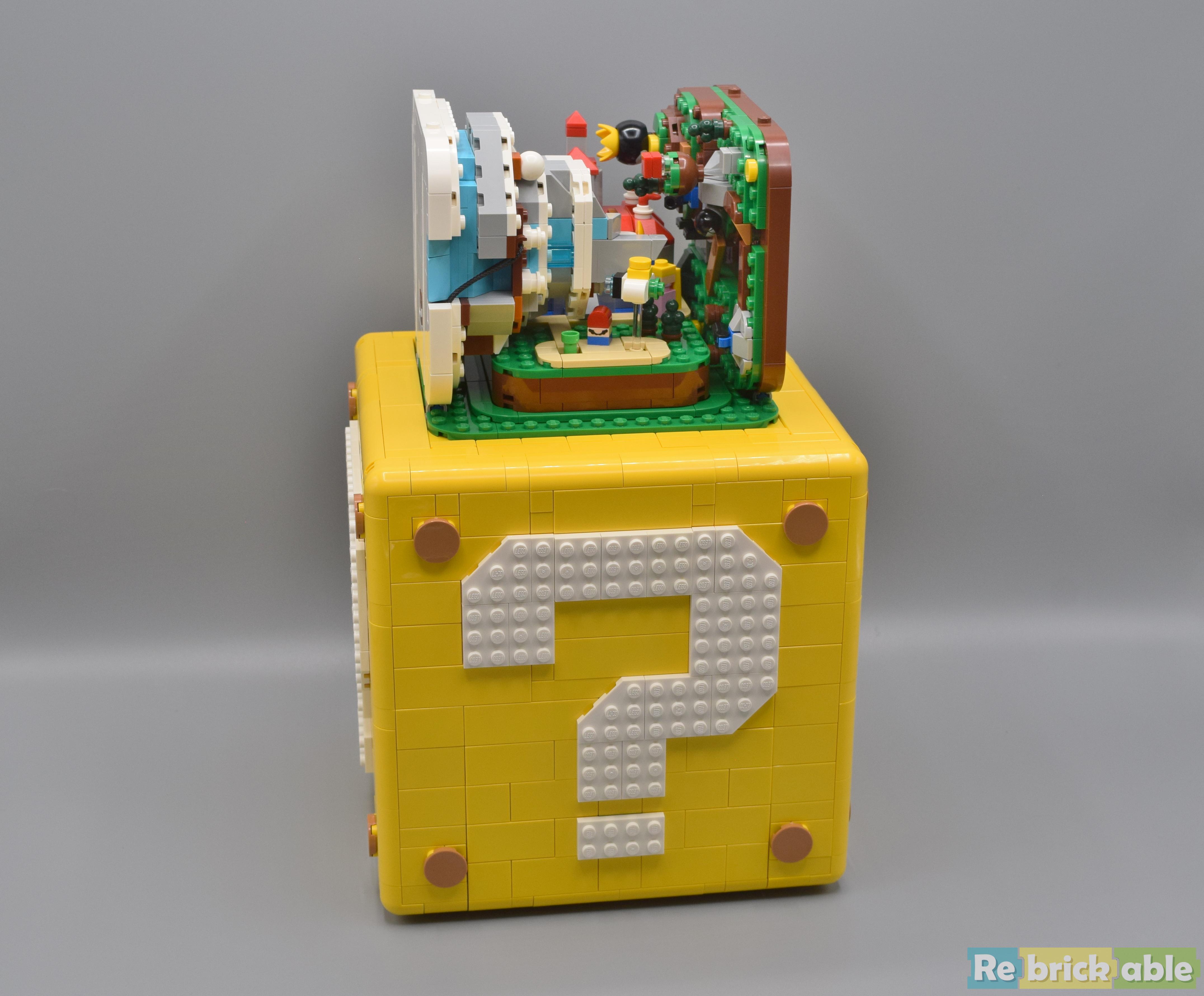 Review: 71395-1 - Super Mario 64: ? Block | Rebrickable - Build with LEGO