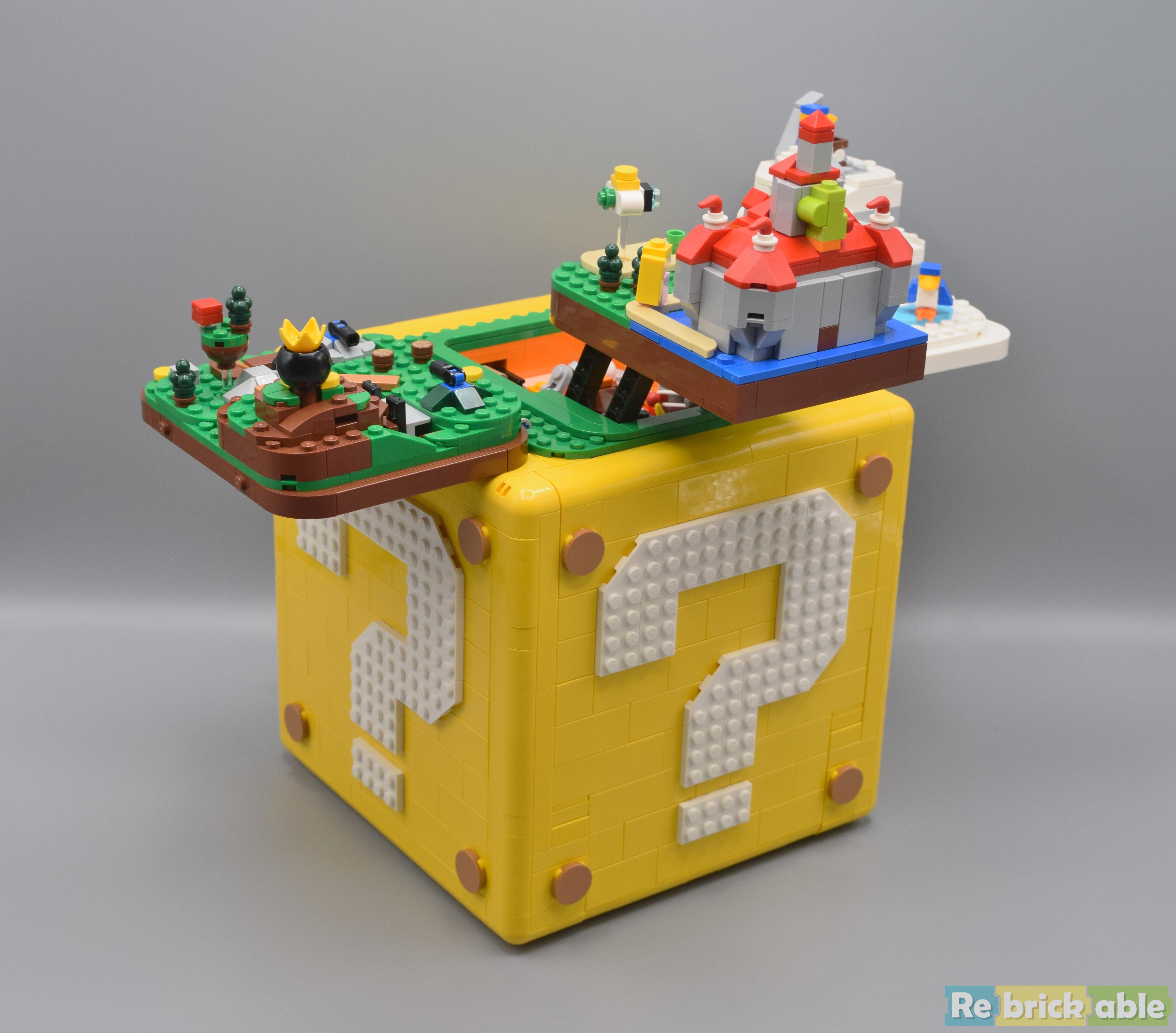 Review: 71395-1 - Super Mario 64: ? Block | Rebrickable - Build with LEGO