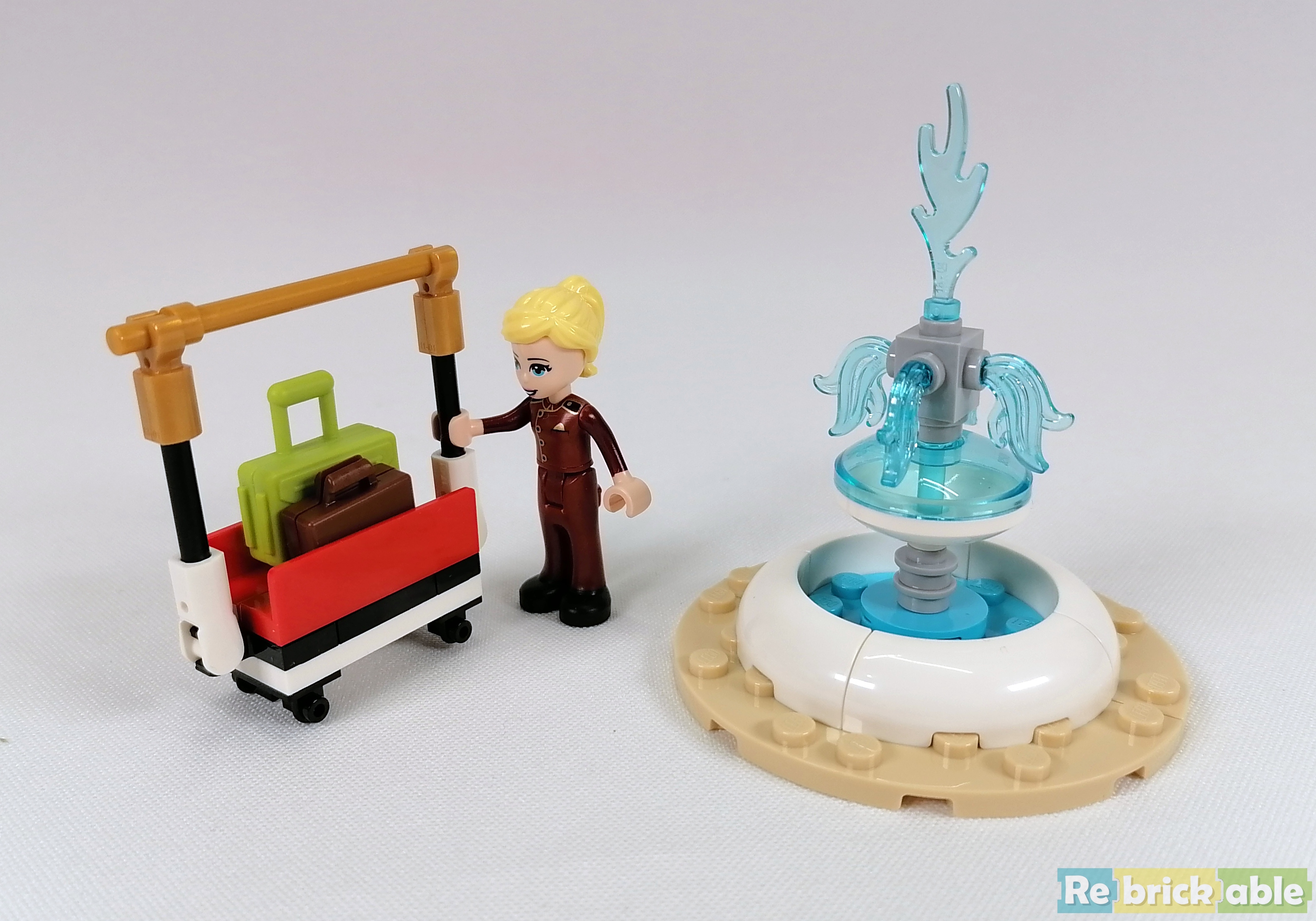 Review: 41684-1 - Heartlake City Grand Hotel | Rebrickable - Build with ...