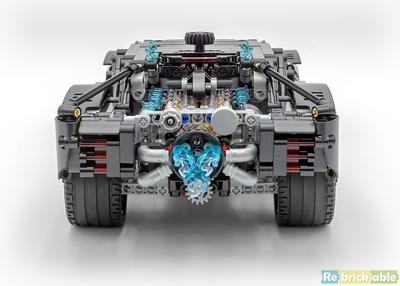Review: 42127-1 – The Batman – Batmobile | Rebrickable - Build with LEGO