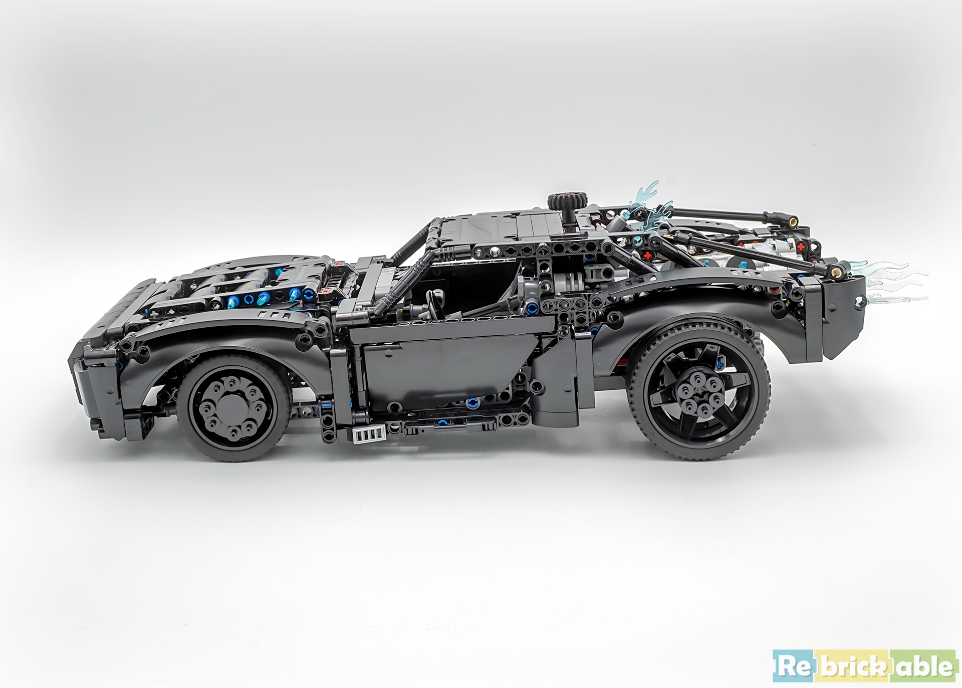 Review: 42127-1 – The Batman – Batmobile | Rebrickable - Build with LEGO