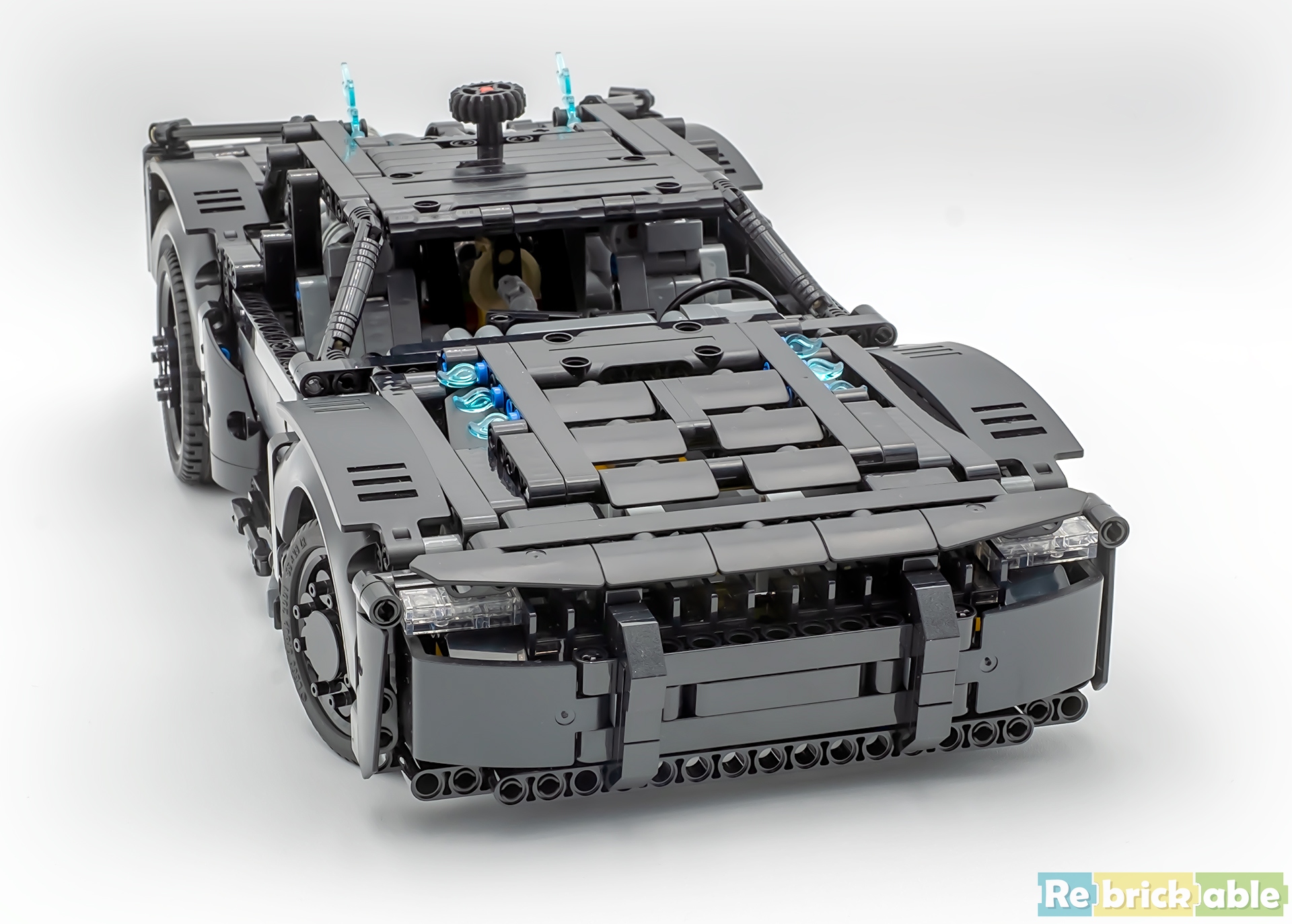 Review: 42127-1 – The Batman – Batmobile | Rebrickable - Build with LEGO