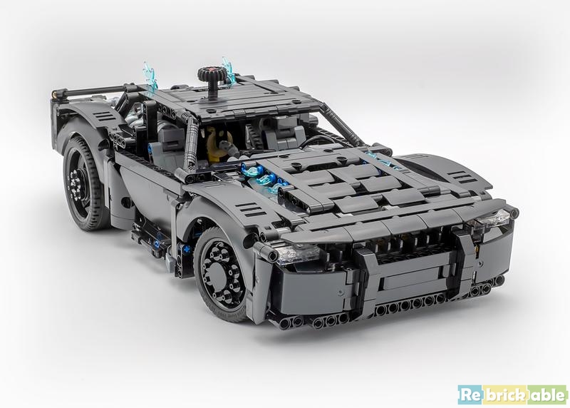 Review: 42127-1 – The Batman – Batmobile | Rebrickable - Build with LEGO