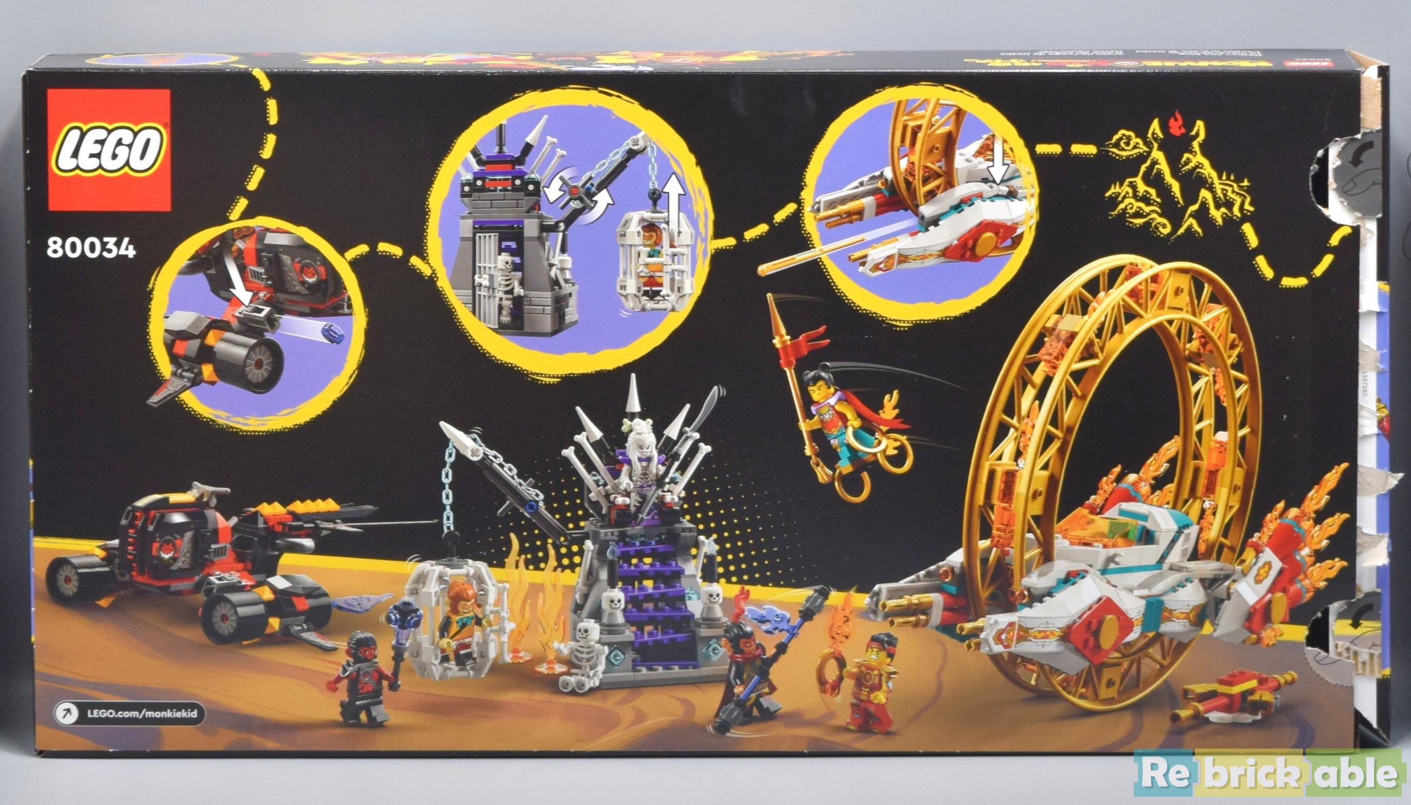Review: 80034-1 - Nezha's Fire Ring | Rebrickable - Build with LEGO