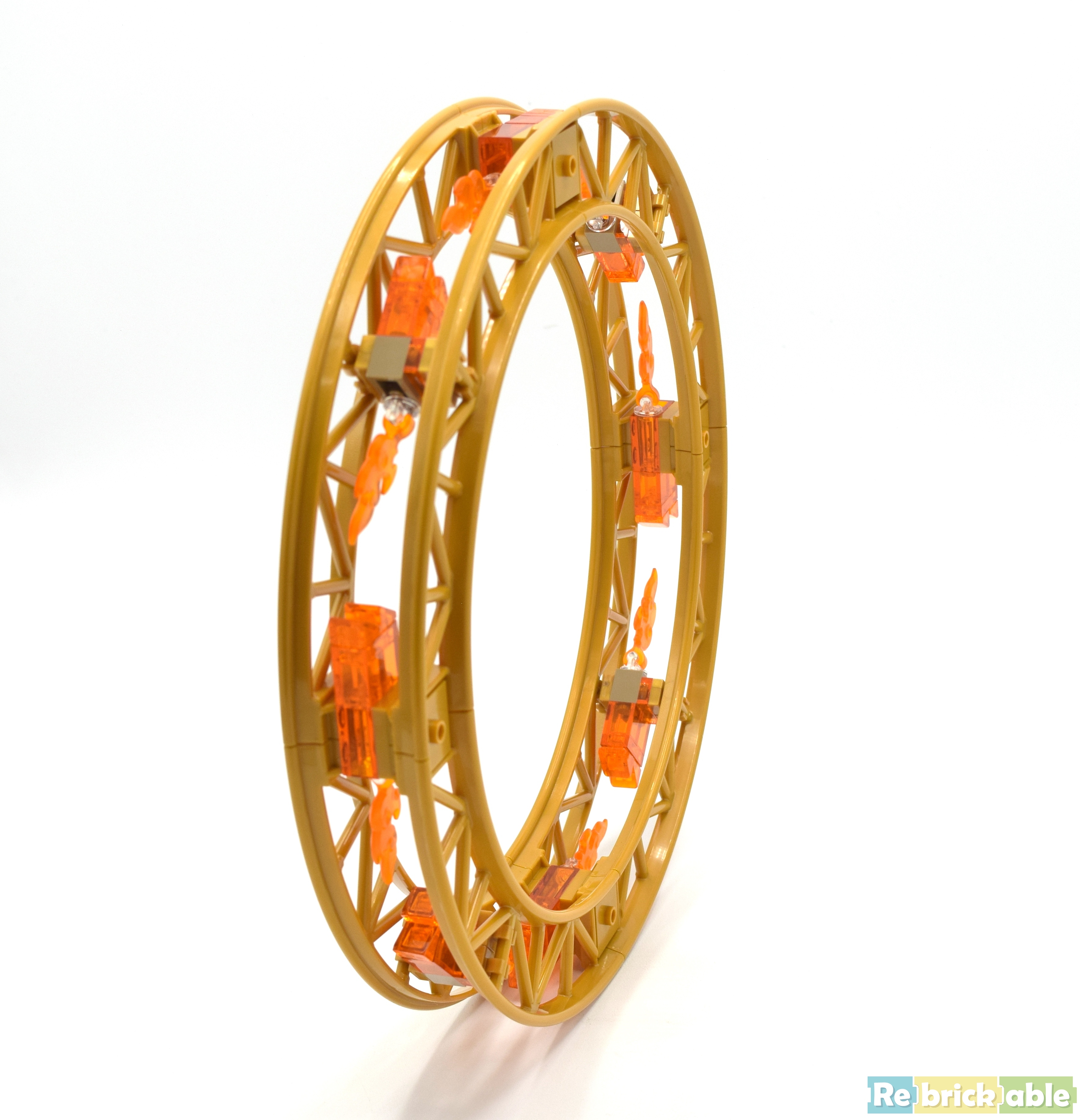 Review: 80034-1 - Nezha's Fire Ring | Rebrickable - Build with LEGO