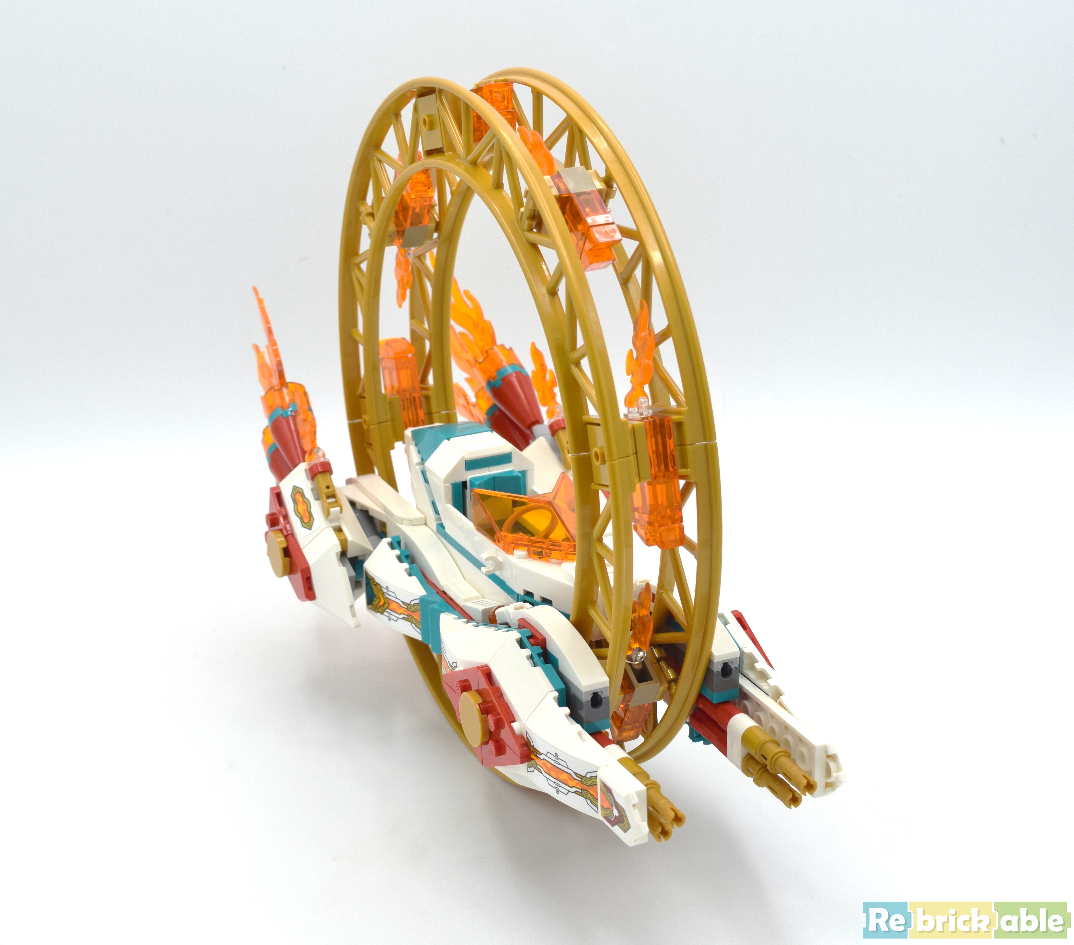 Review: 80034-1 - Nezha's Fire Ring | Rebrickable - Build with LEGO
