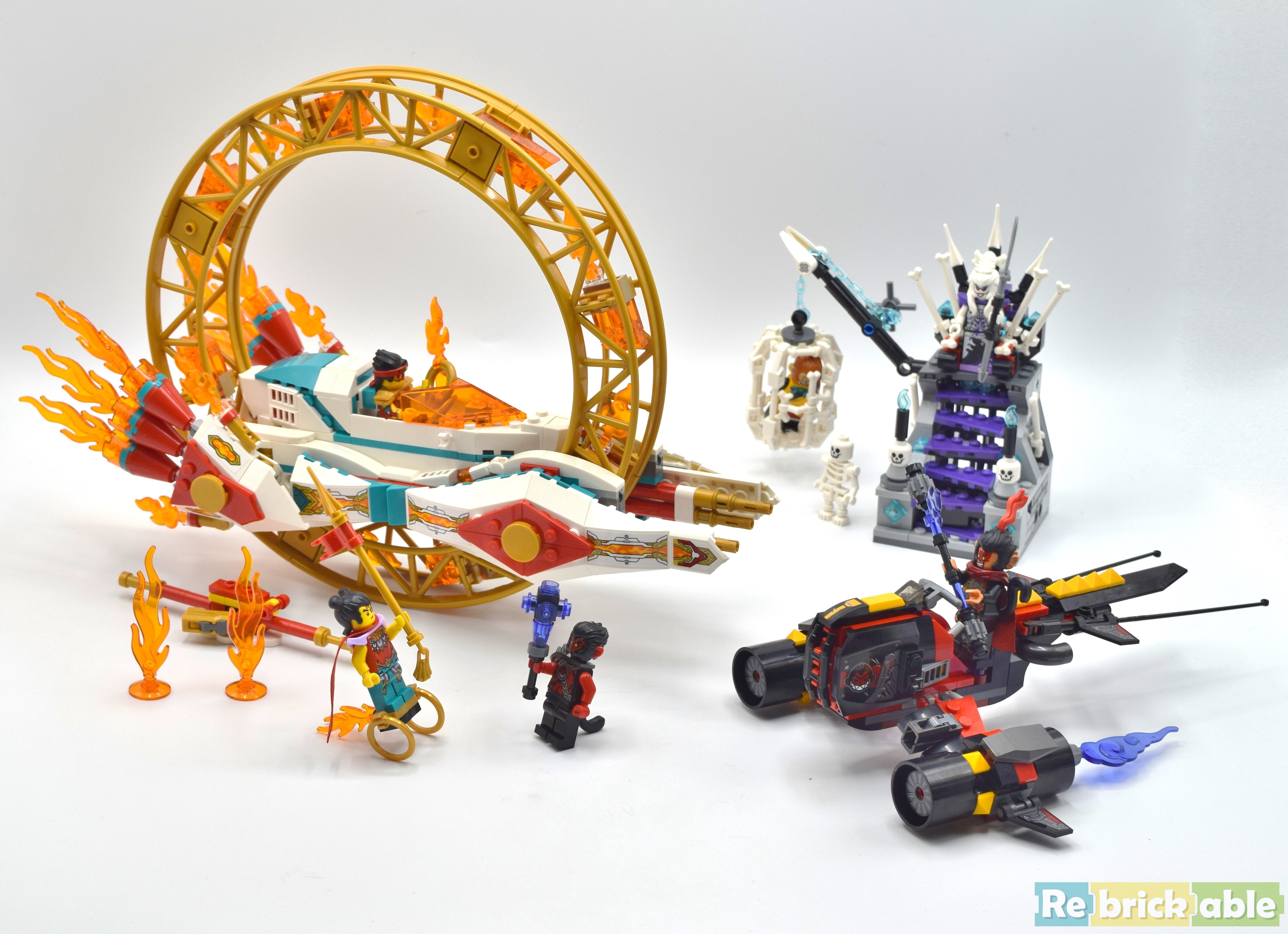 Review: 80034-1 - Nezha's Fire Ring | Rebrickable - Build with LEGO