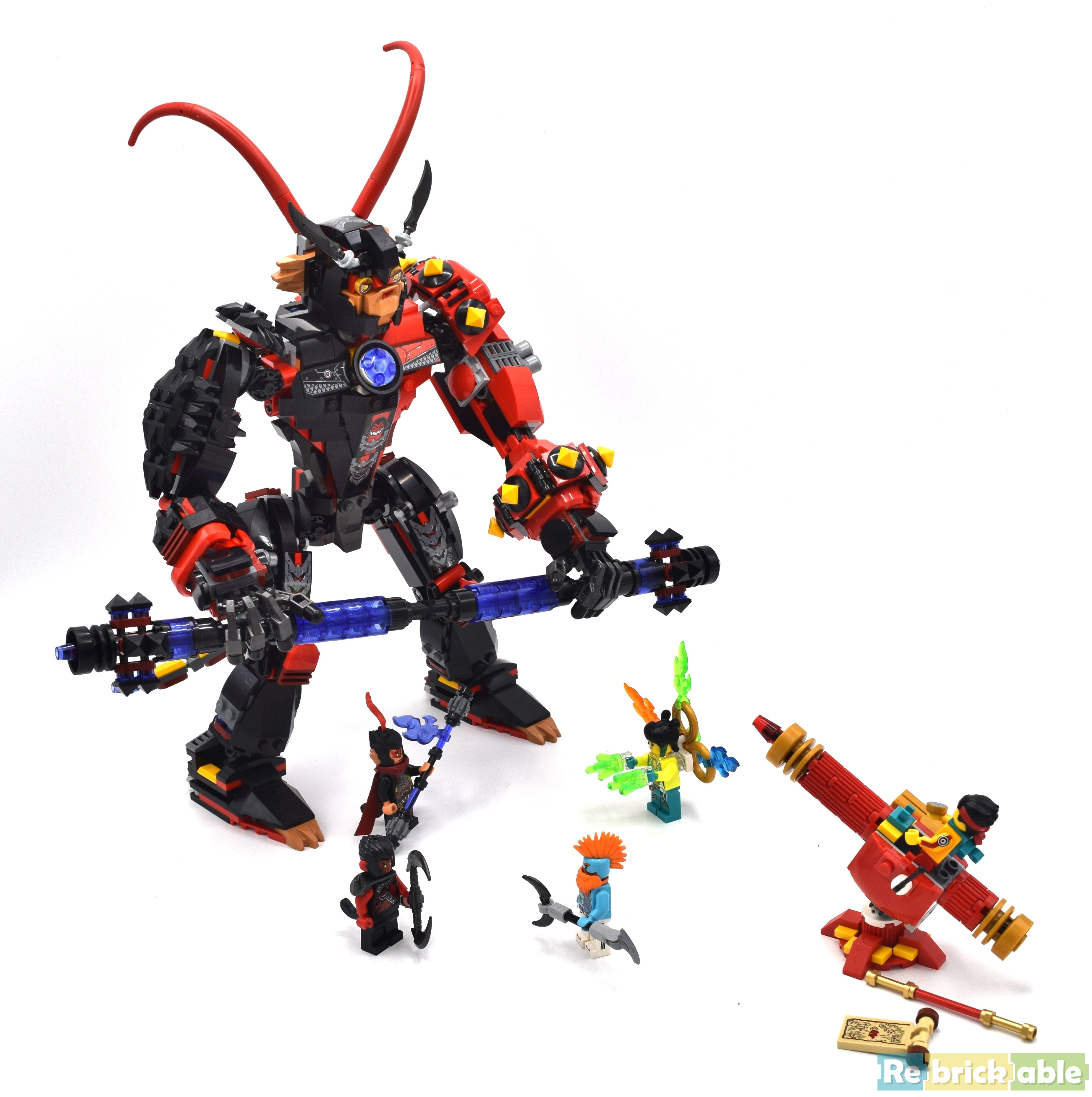 Review: 80033-1 - Evil Macaque’s Mech | Rebrickable - Build with LEGO