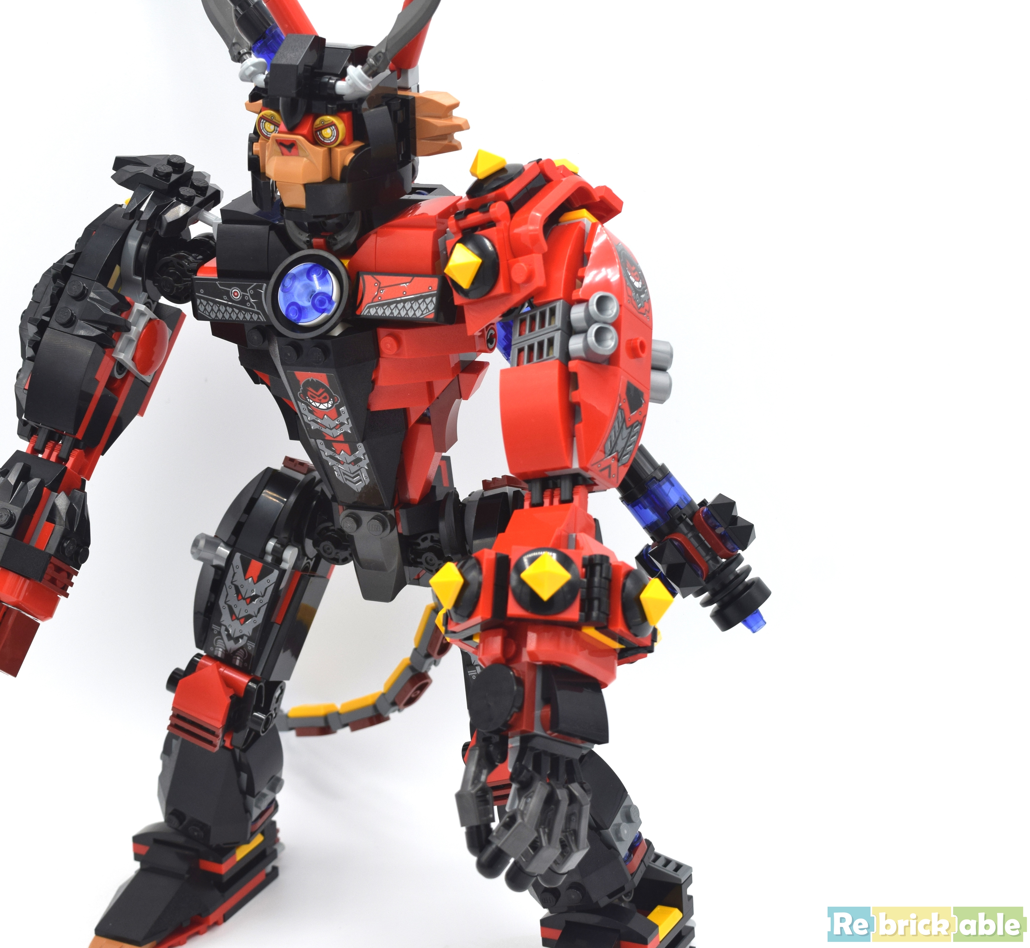 Review: 80033-1 - Evil Macaque’s Mech | Rebrickable - Build with LEGO