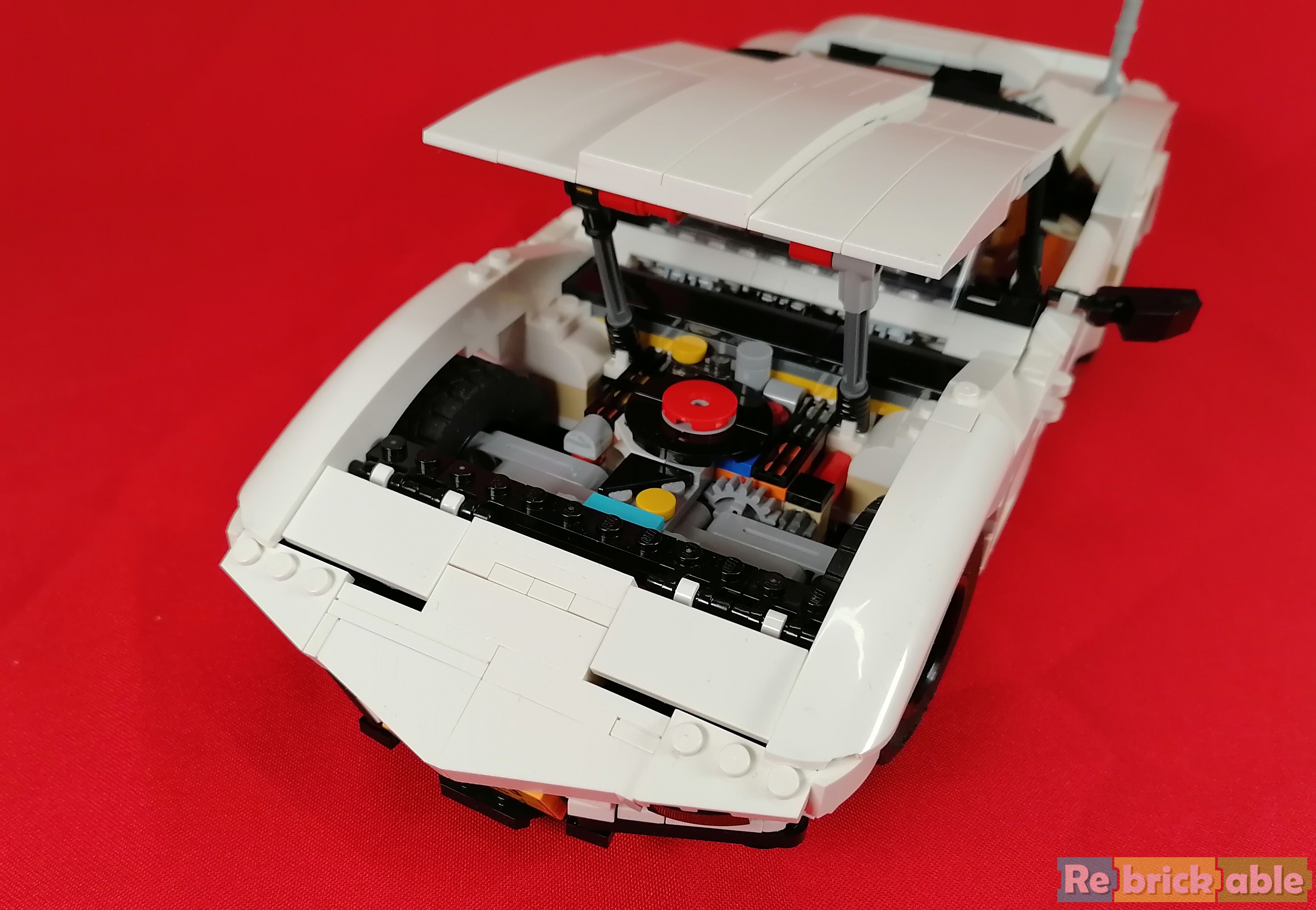 Review: MOC-95636 - 10295 Chevrolet Corvette C3 | Rebrickable - Build ...