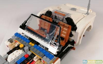 Review: MOC-95636 - 10295 Chevrolet Corvette C3 | Rebrickable - Build ...