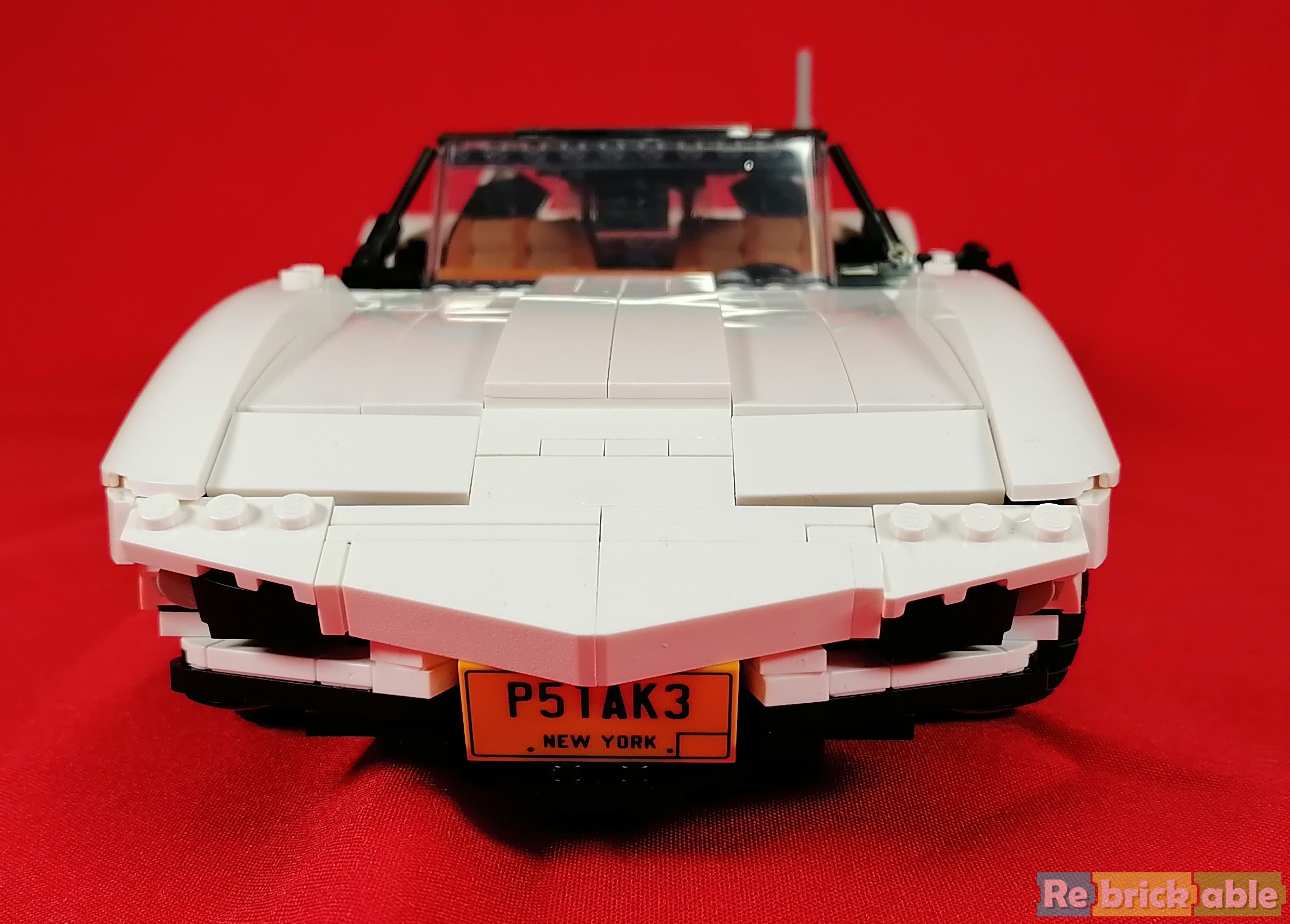 Review: MOC-95636 - 10295 Chevrolet Corvette C3 | Rebrickable - Build ...