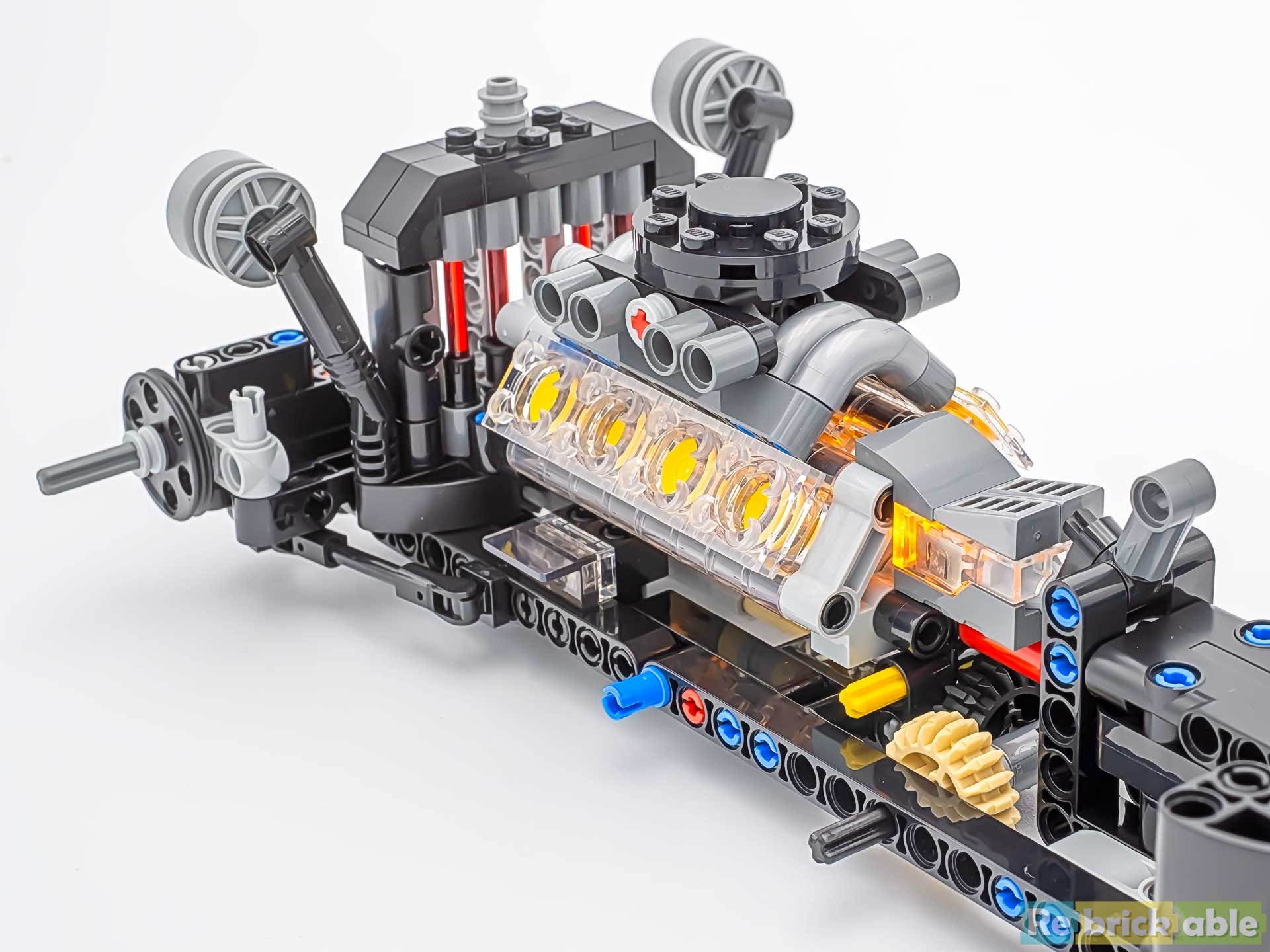 Review: MOC-97879 Bucket Hot Rod – 42127 Alternate | Rebrickable ...