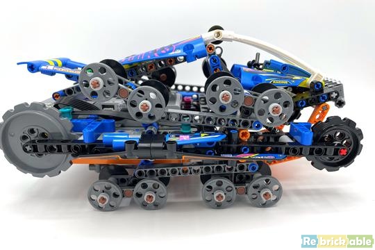 Review: 42140-1 - App-Controlled Transformation Vehicle | Rebrickable ...
