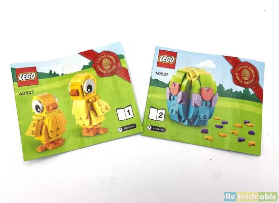 Review: 40527-1 - Easter Chicks | Rebrickable - Build with LEGO