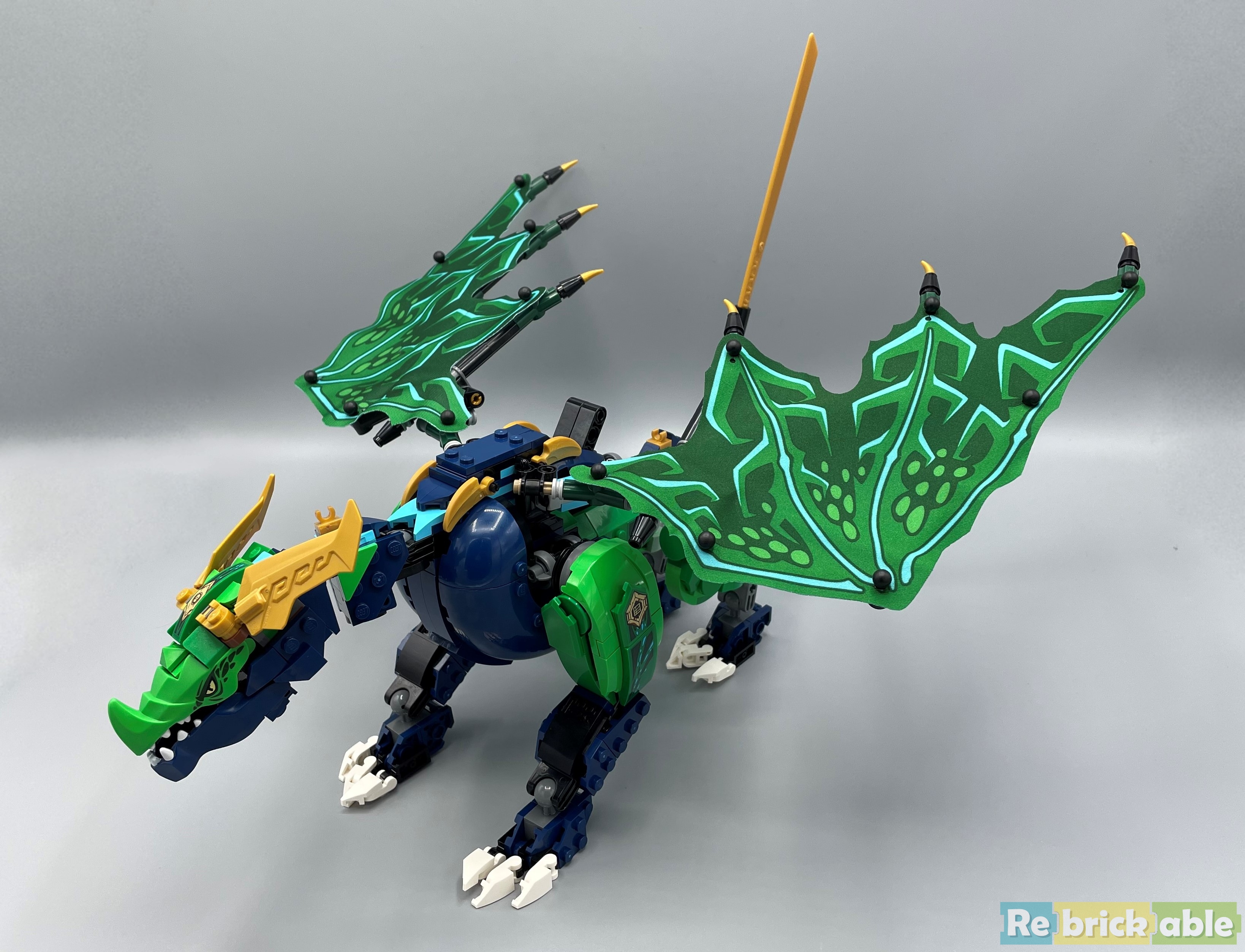 Review: 71766-1 - Lloyd’s Legendary Dragon | Rebrickable - Build with LEGO