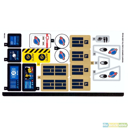 Review: 60349-1 - Lunar Space Station | Rebrickable - Build with LEGO