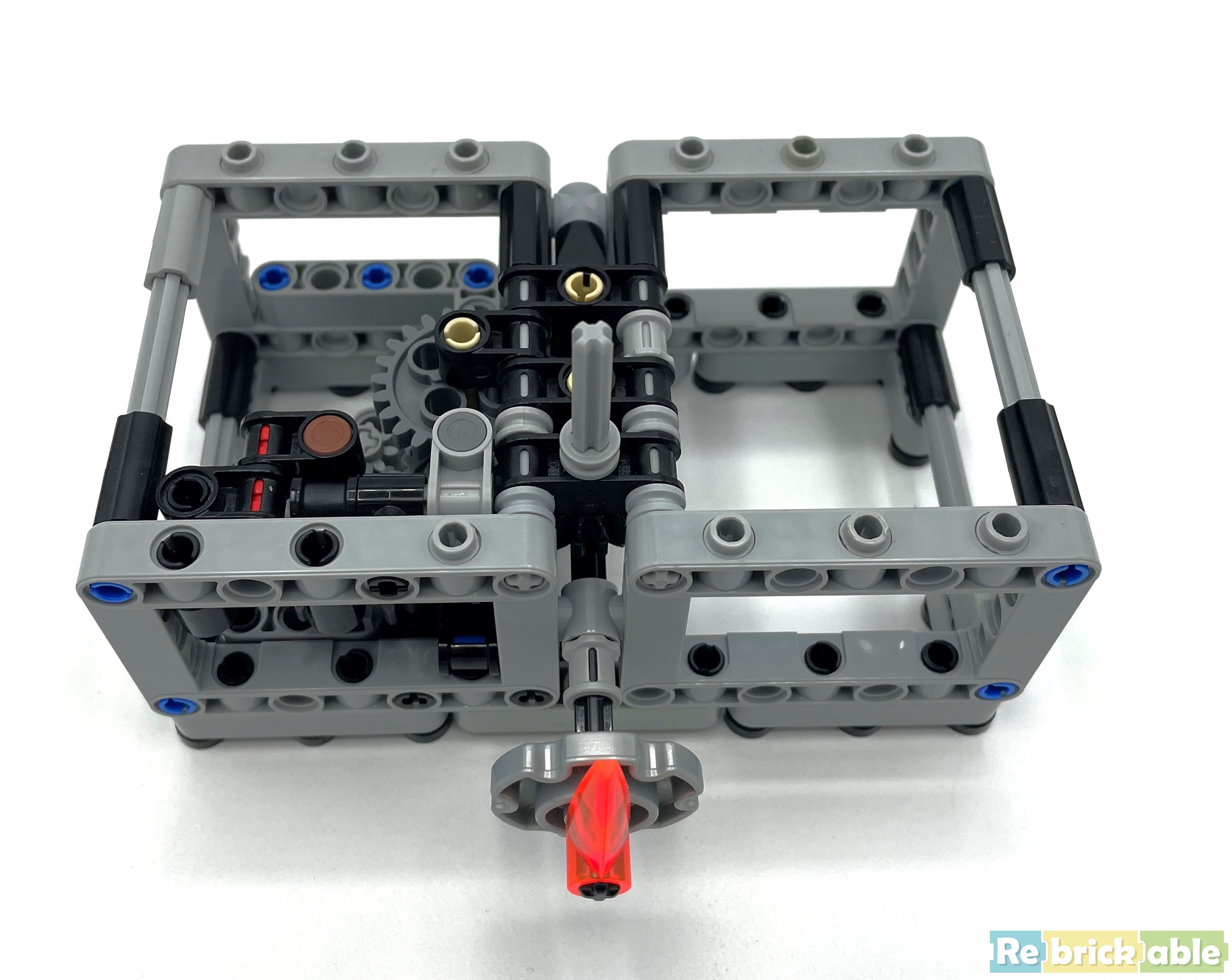 MOC Review: MOC-95880 - Lunar Cycle Simulator | Rebrickable - Build ...