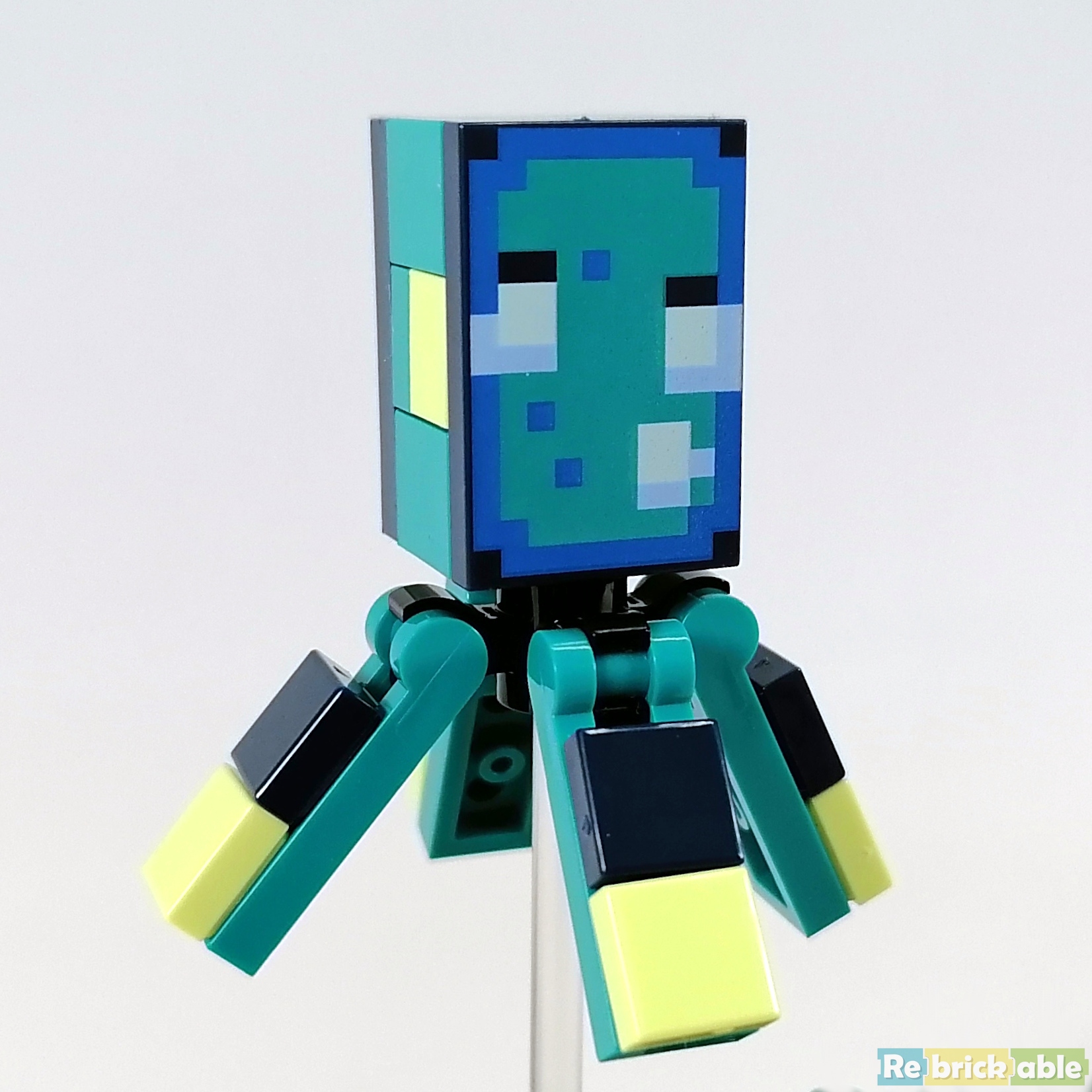 Lego Minecraft Squid