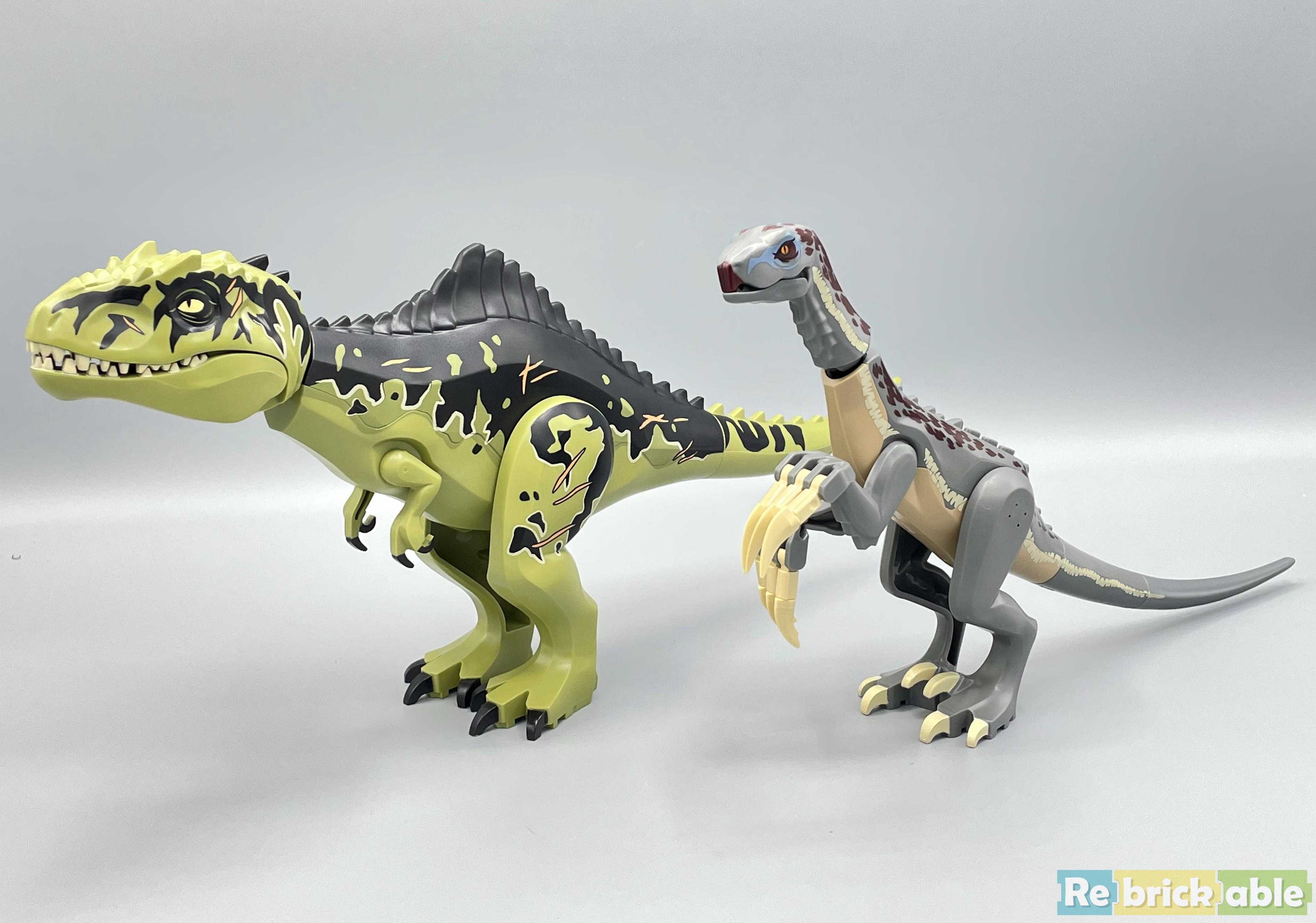 Review: 76949-1 - Giganotosaurus & Therizinosaurus Attack | Rebrickable ...