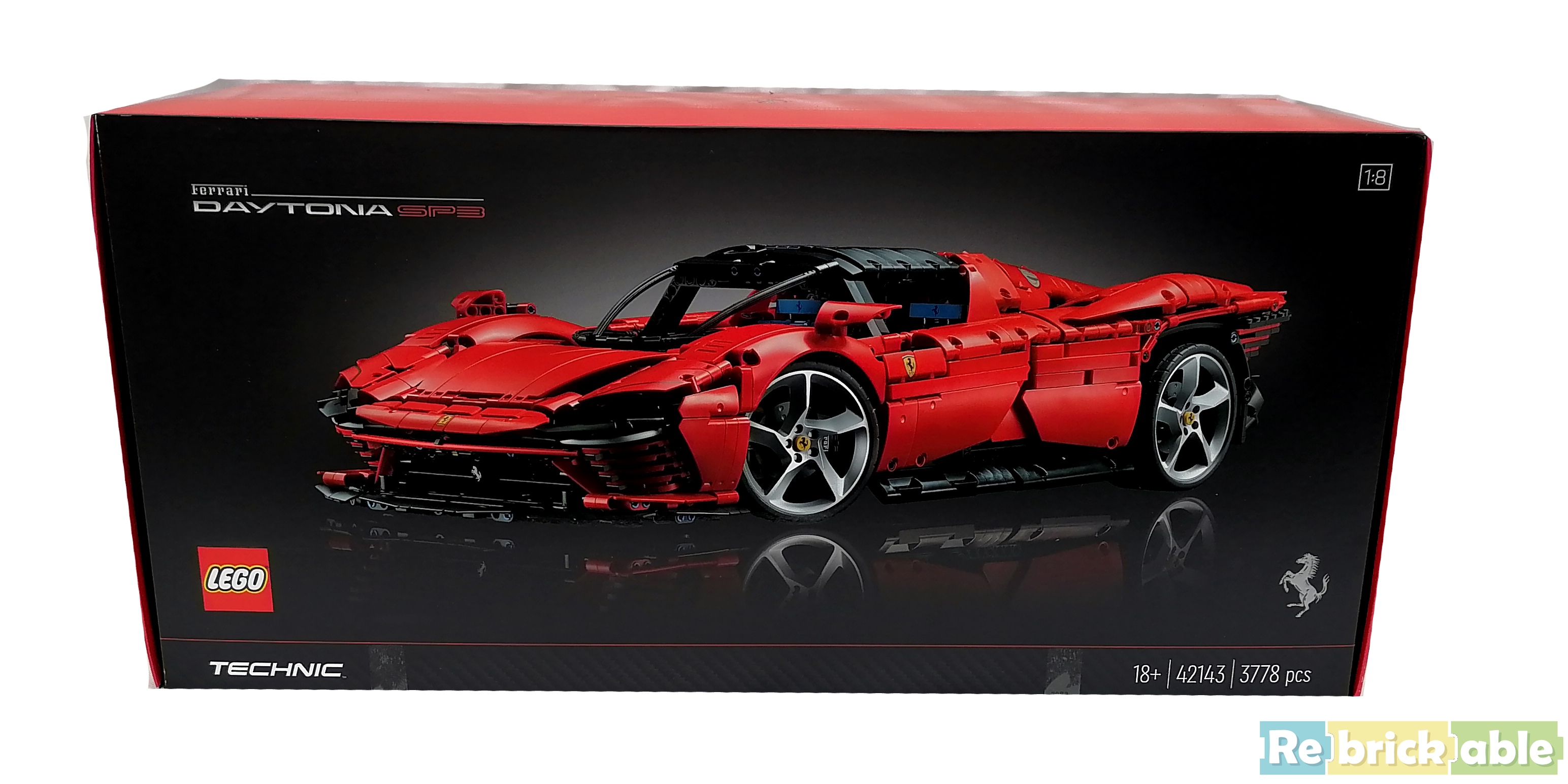Review: 42143-1 - Ferrari Daytona SP3 | Rebrickable - Build with LEGO
