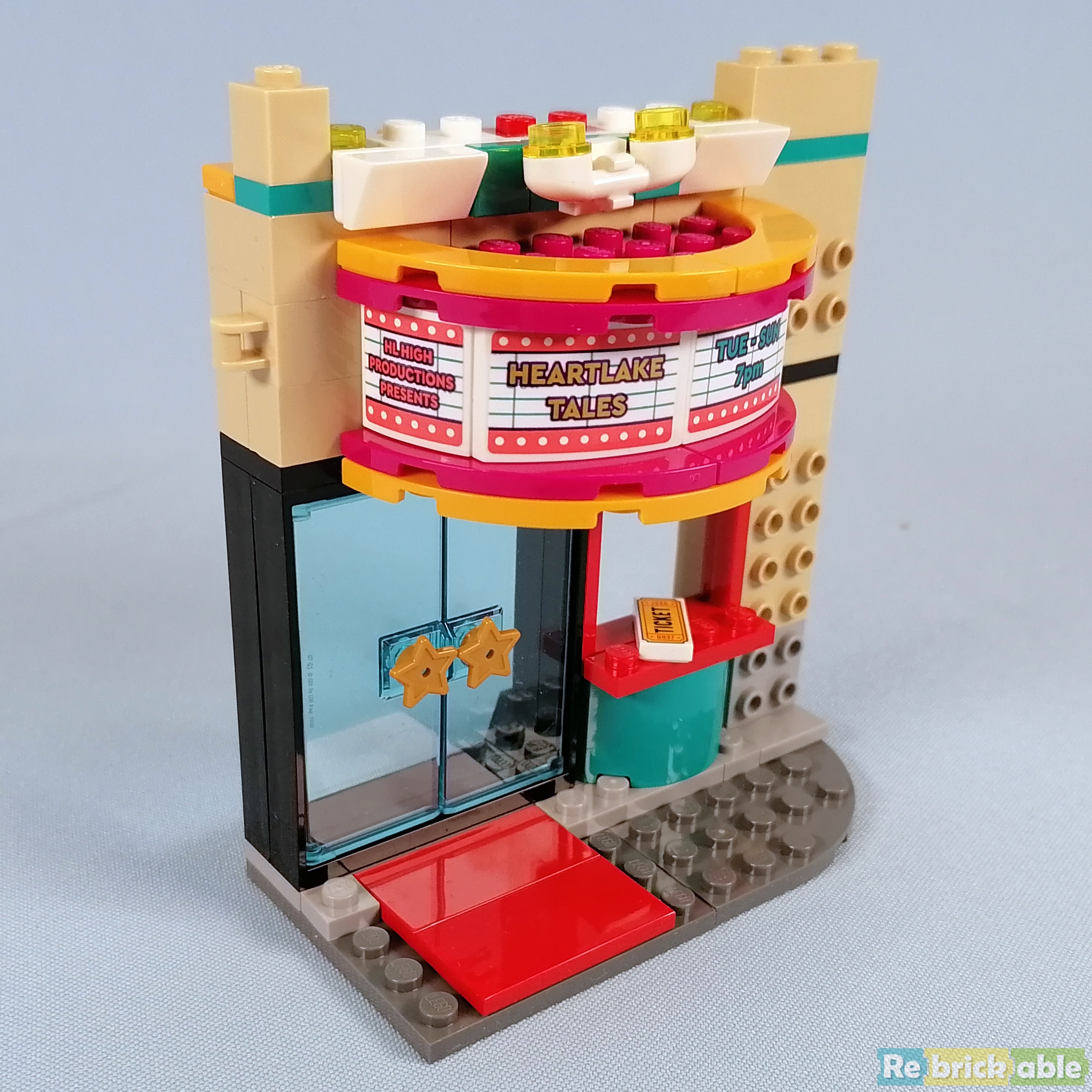 Review: 41714-1 - Andrea's Theater School | Rebrickable - Build with LEGO