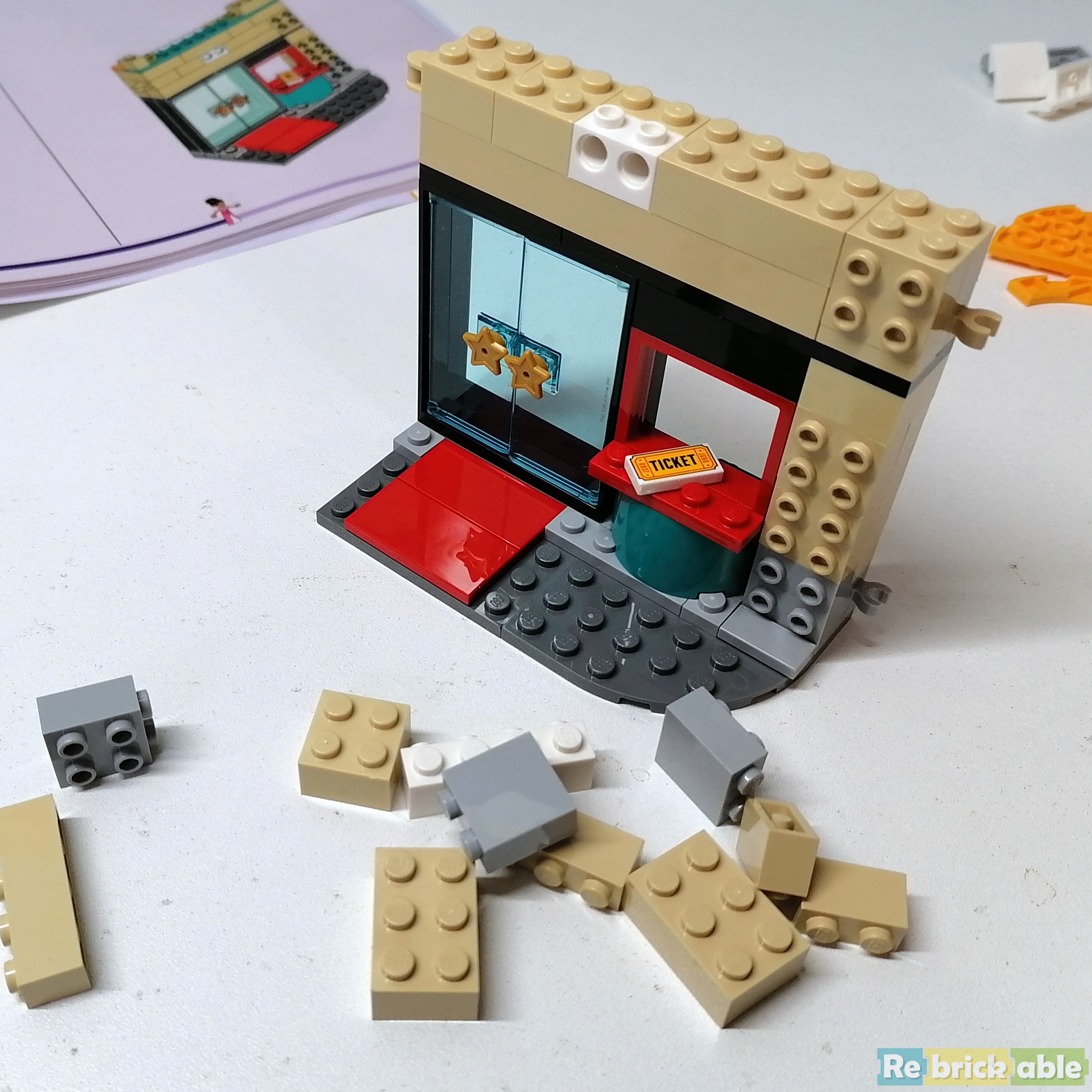 Review: 41714-1 - Andrea's Theater School | Rebrickable - Build with LEGO