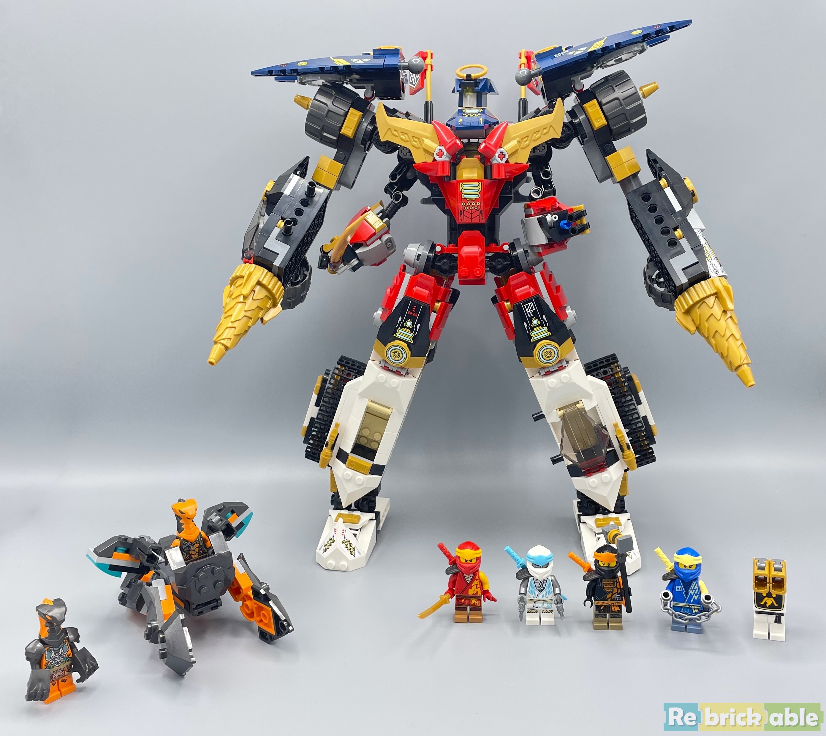 Review: 71765-1 - Ninja Ultra Combo Mech | Rebrickable - Build with LEGO