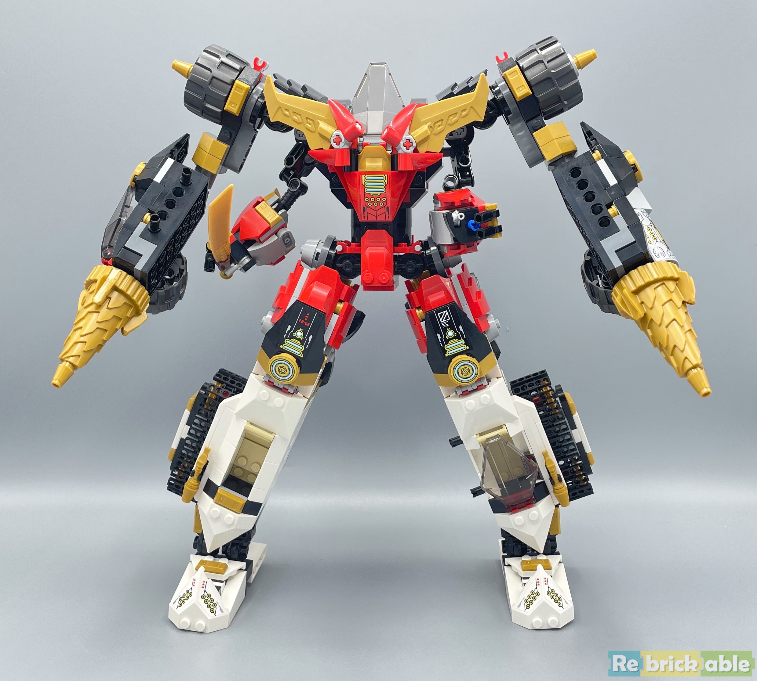 Review: 71765-1 - Ninja Ultra Combo Mech | Rebrickable - Build with LEGO