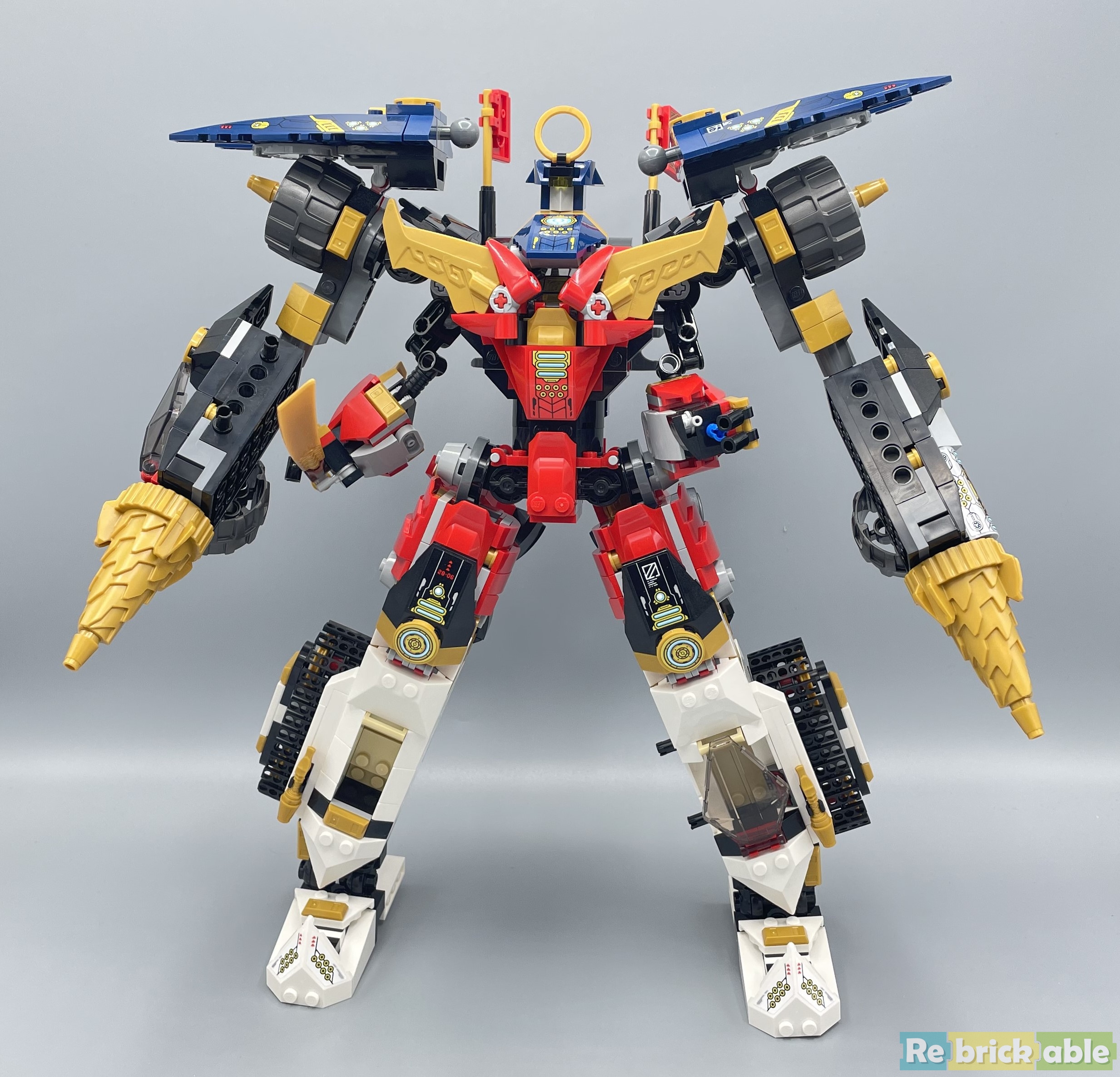 Review: 71765-1 - Ninja Ultra Combo Mech | Rebrickable - Build with LEGO
