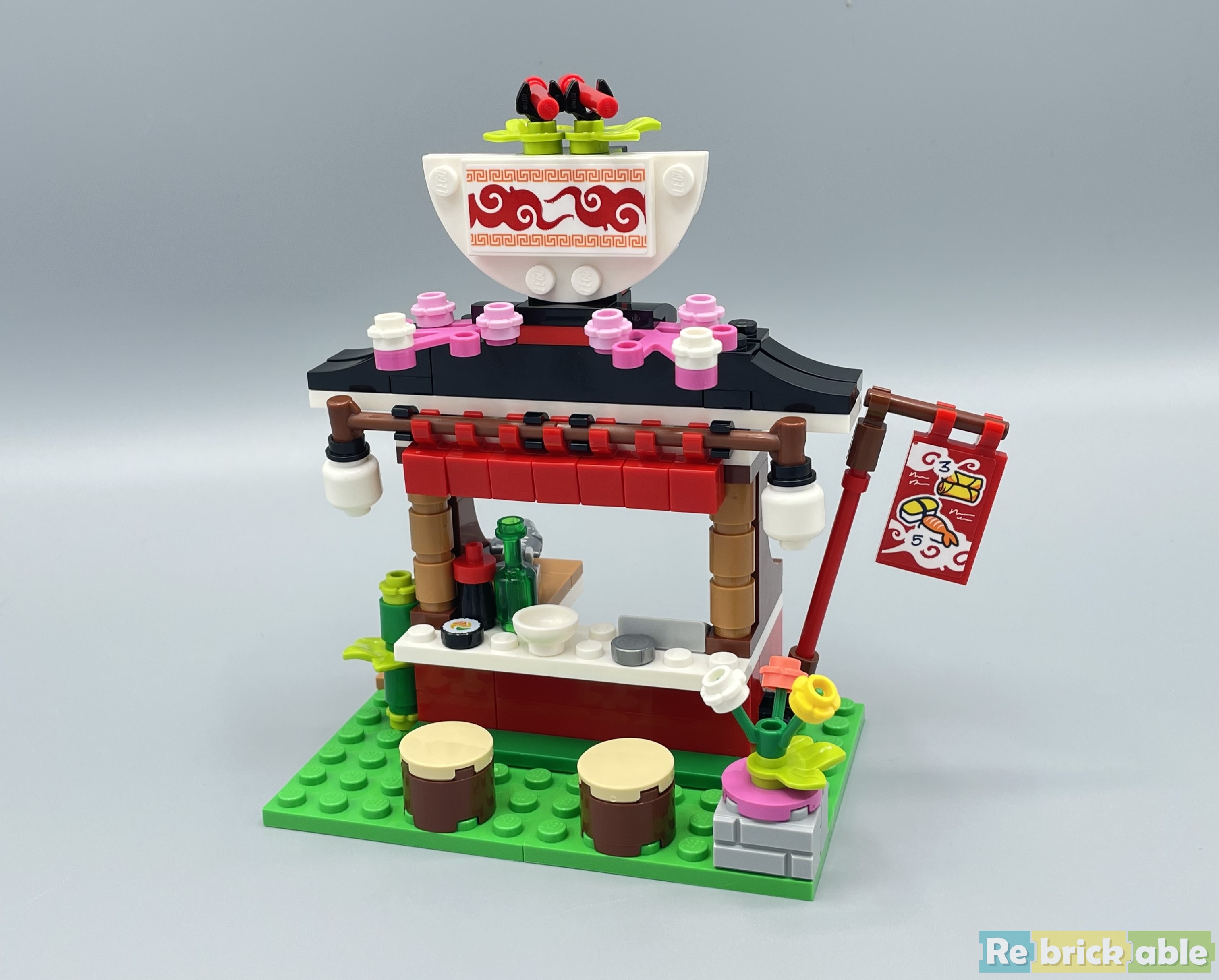 Review: 41701-1 - Street Food Market | Rebrickable - Build with LEGO