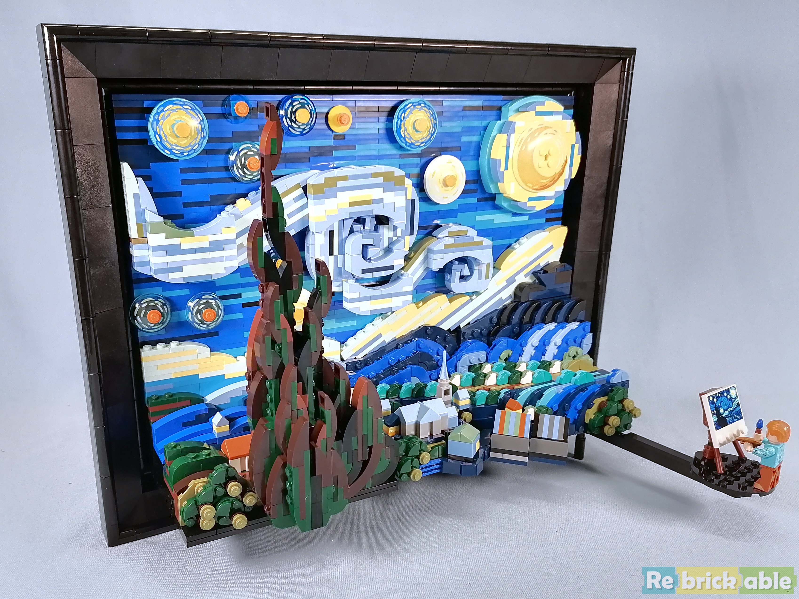 Review: 21333-1 - Starry Night | Rebrickable - Build with LEGO