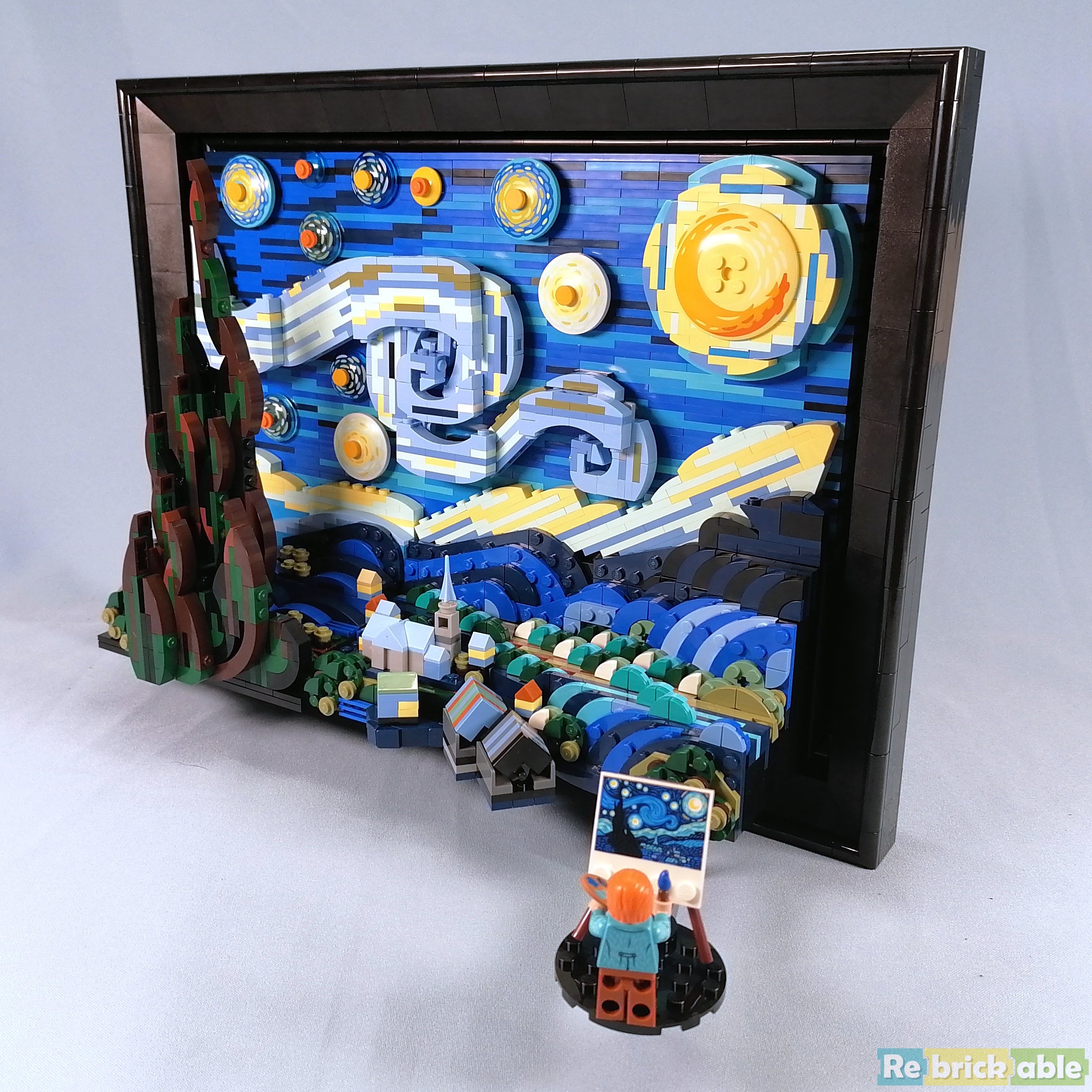 Review: 21333-1 - Starry Night | Rebrickable - Build with LEGO