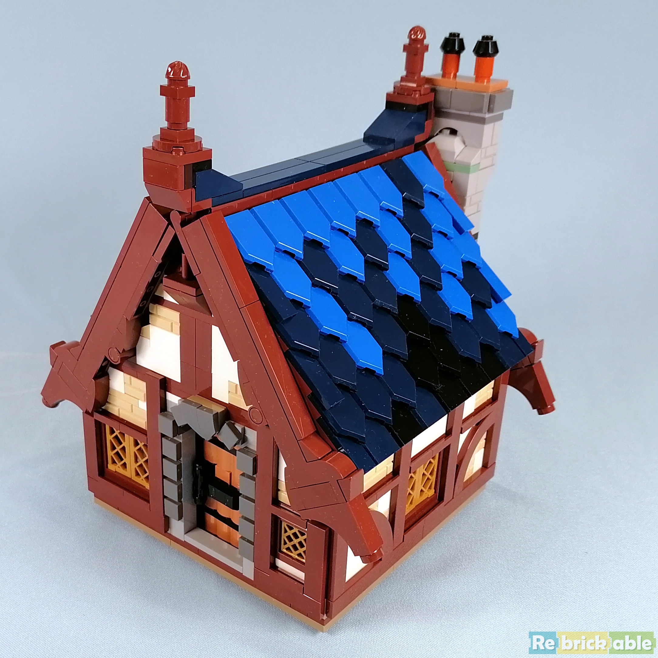 MOC Review: MOC-118869 - Medieval Castle Keep | Rebrickable - Build ...