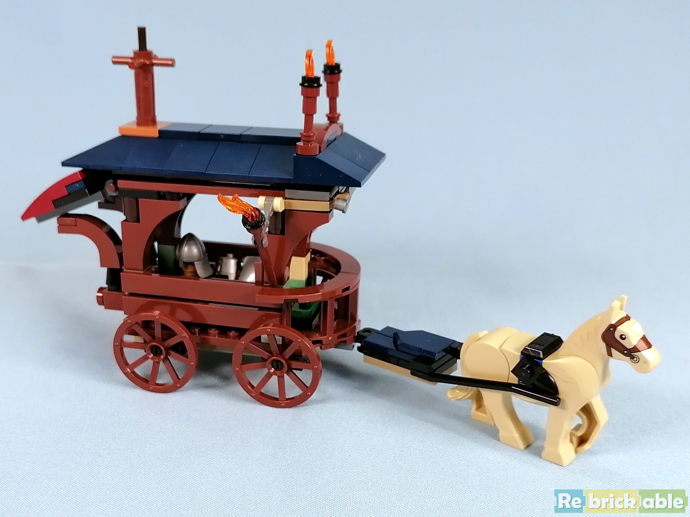 MOC Review: MOC-118869 - Medieval Castle Keep | Rebrickable - Build ...