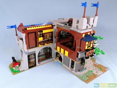 MOC Review: MOC-118869 - Medieval Castle Keep | Rebrickable - Build ...