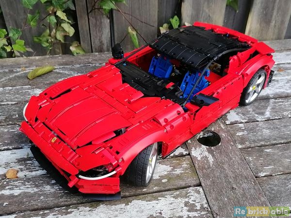 MOC Review: MOC-123054 - Ferrari Roma - 42143 B Model | Rebrickable ...