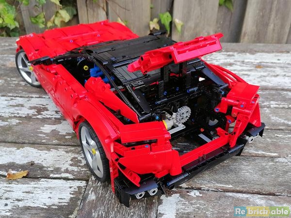 MOC Review: MOC-123054 - Ferrari Roma - 42143 B Model | Rebrickable ...