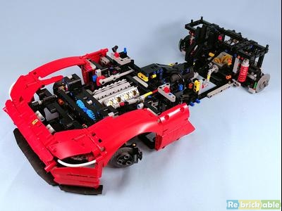 MOC Review: MOC-123054 - Ferrari Roma - 42143 B Model | Rebrickable ...