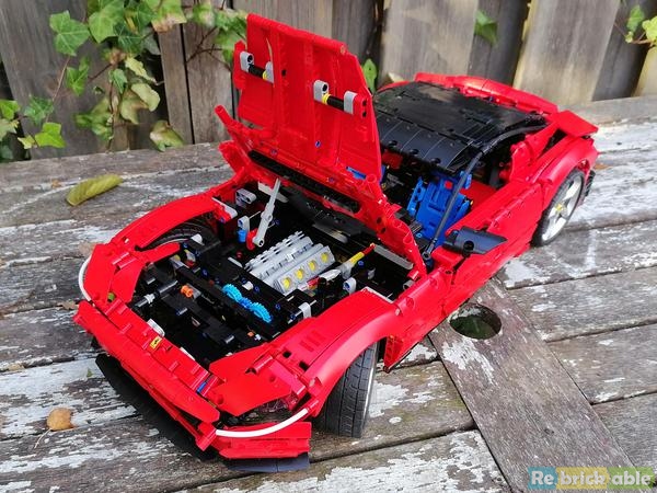 MOC Review: MOC-123054 - Ferrari Roma - 42143 B Model | Rebrickable ...