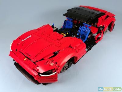 MOC Review: MOC-123054 - Ferrari Roma - 42143 B Model | Rebrickable ...