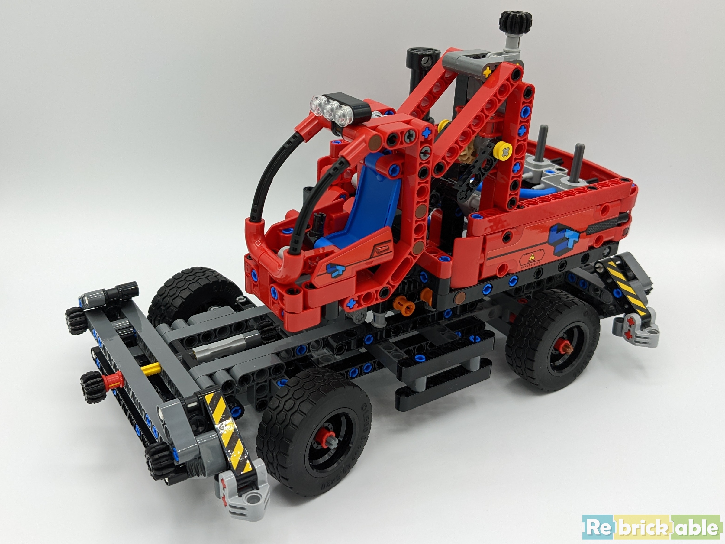 Review: 42144-1 - Material Handler | Rebrickable - Build with LEGO