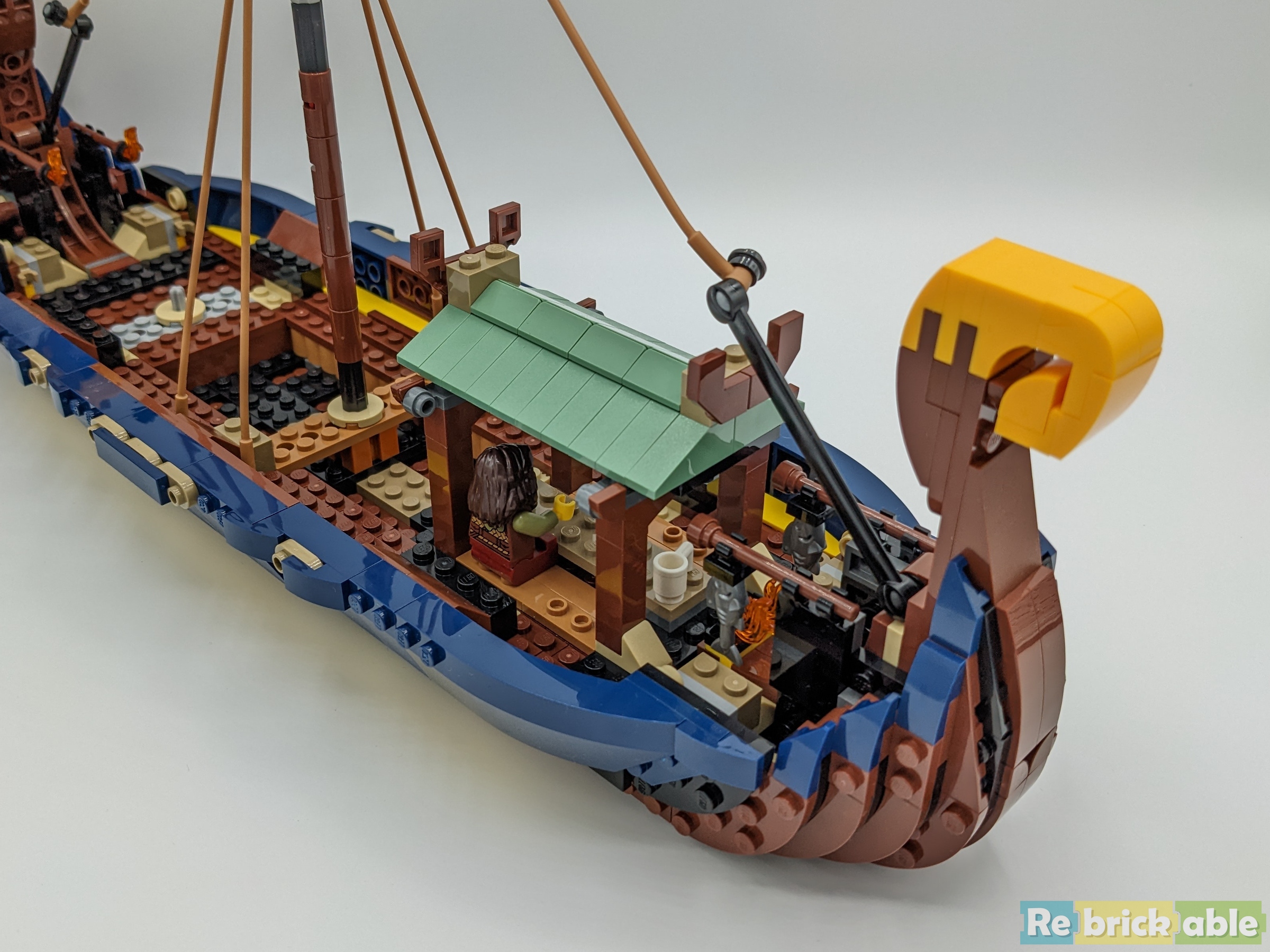 Review: 31132-1 - Viking Ship and the Midgard Serpent | Rebrickable ...